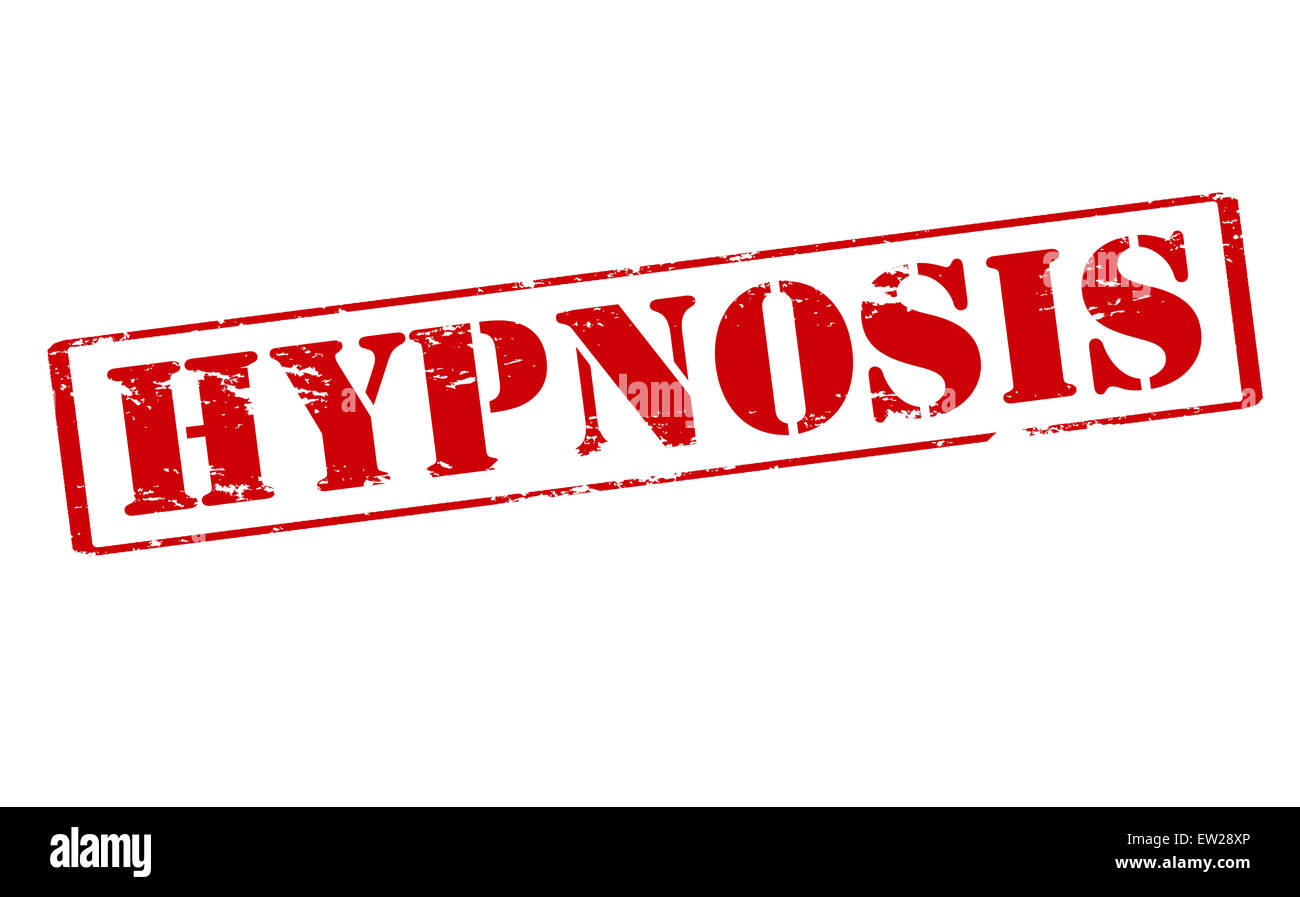 Hypnosis word hi-res stock photography and images - Alamy