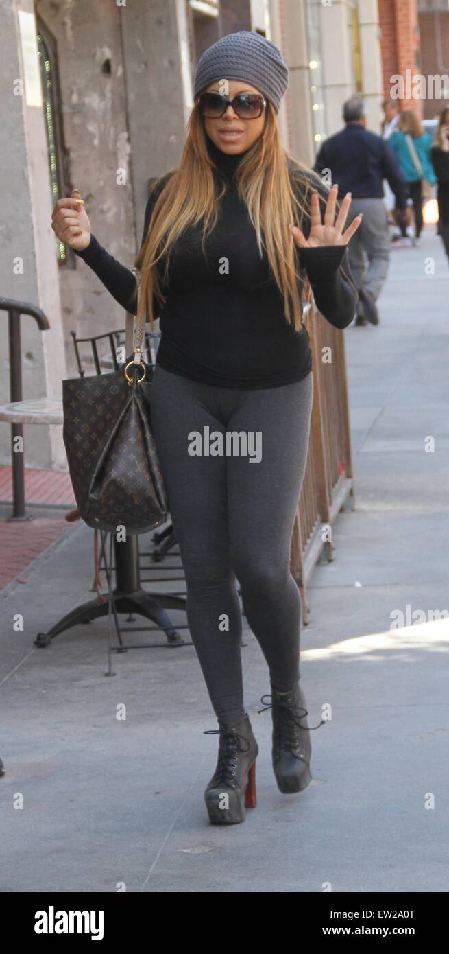 Stacy Francis goes shopping in Beverly Hills Featuring: Stacy Francis ...