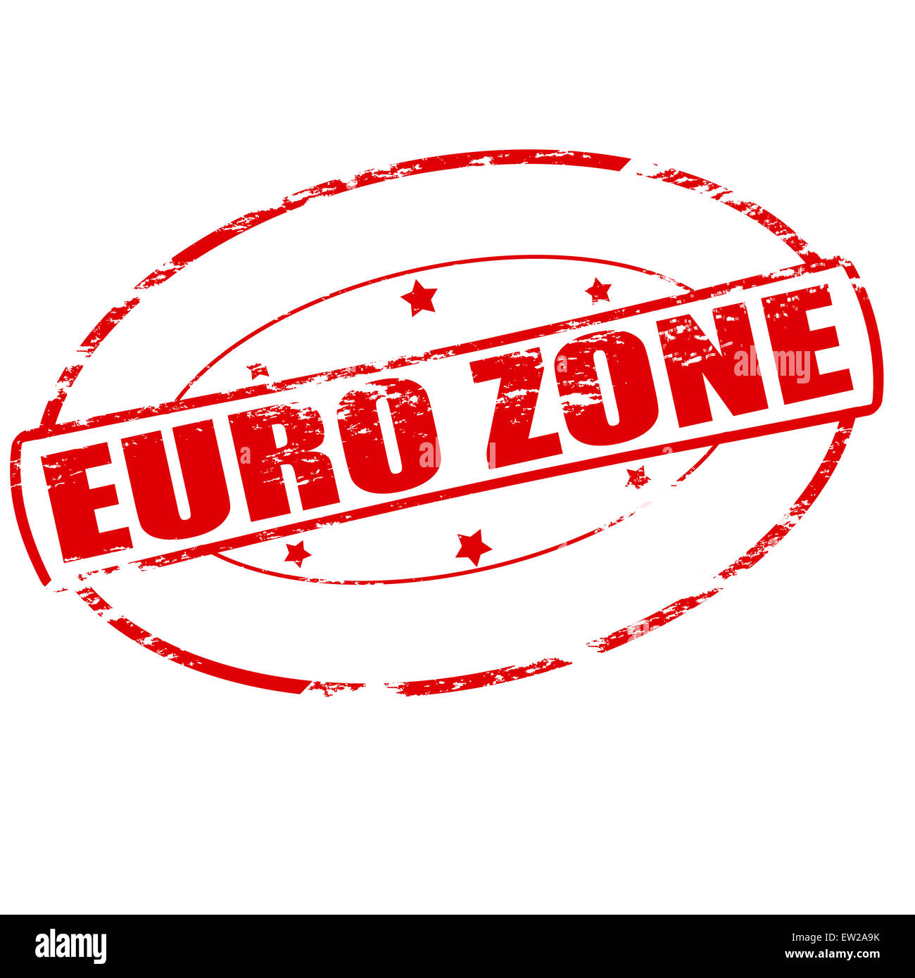 Rubber stamp with text Euro zone inside, illustration Stock Photo - Alamy