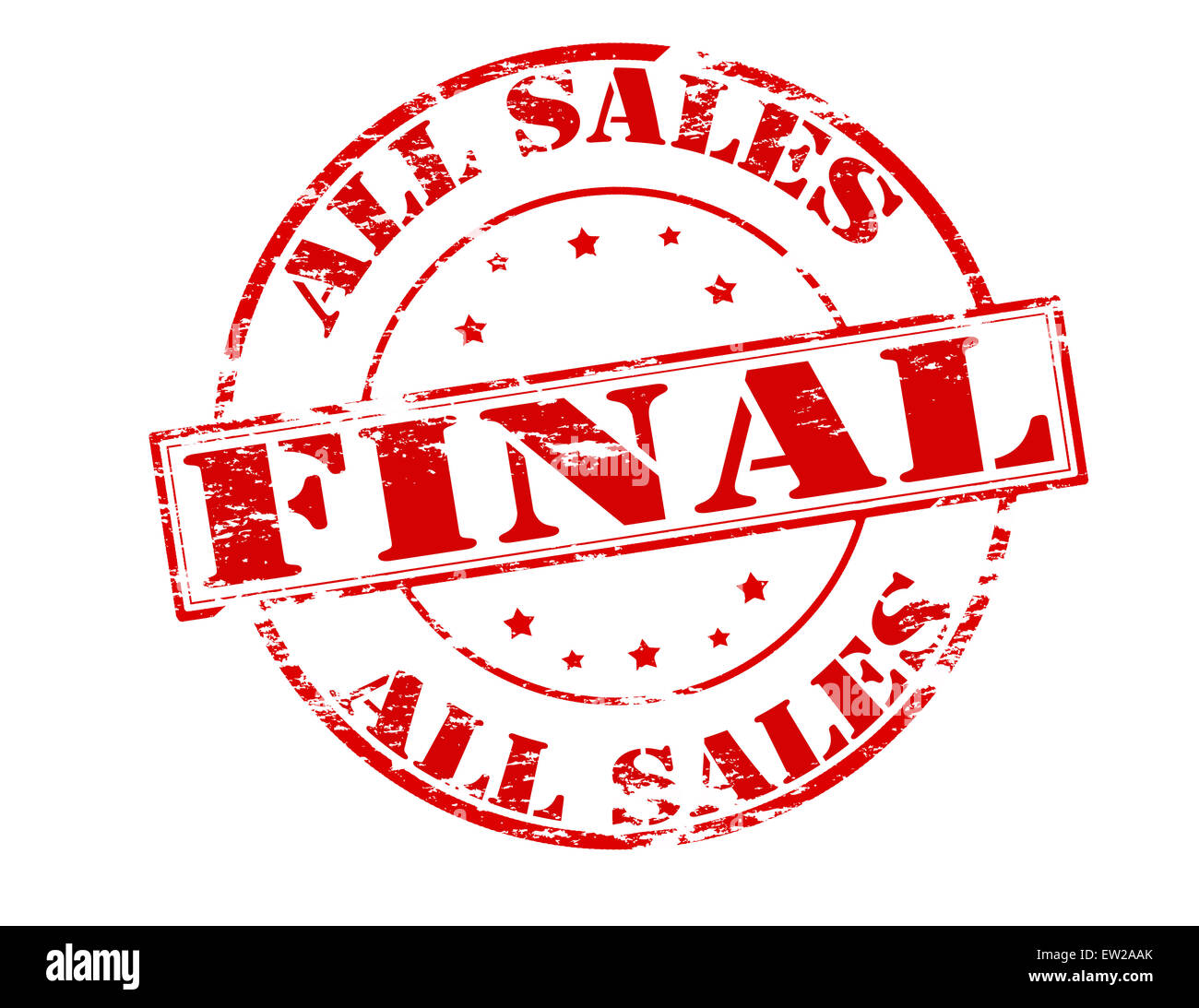 Rubber stamp with text all sales final inside, illustration Stock Photo ...
