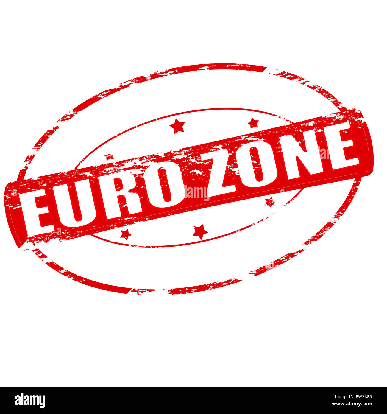 Rubber stamp with text Euro zone inside, illustration Stock Photo - Alamy