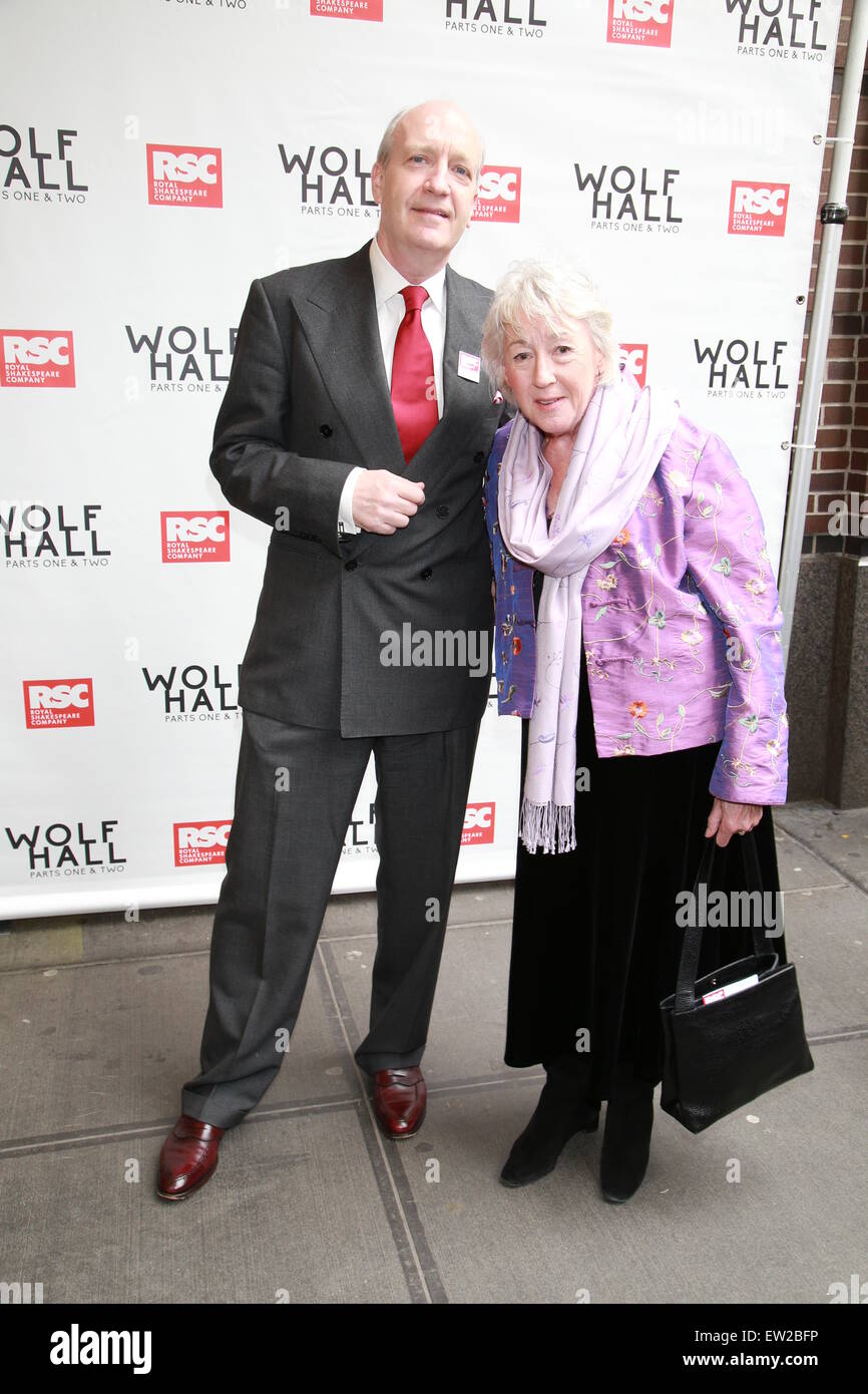 Opening day for Wolf Hall Part 1 and 2 at the Winter Garden Theatre ...