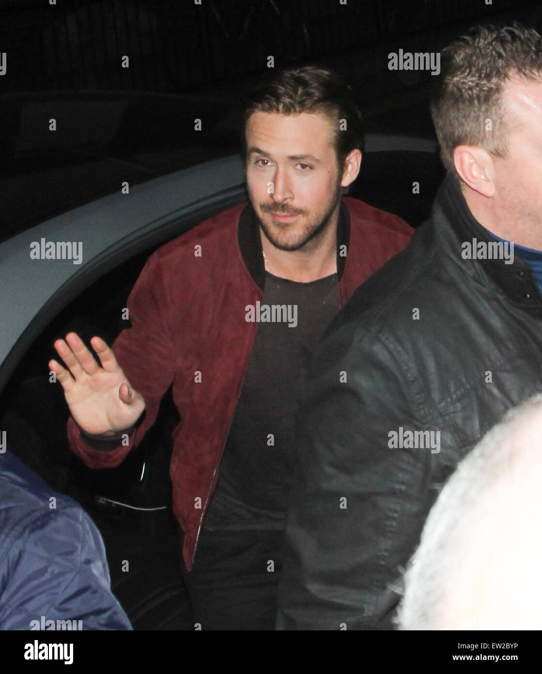 Ryan Gosling and Matt Smith at the Curzon cinema in Chelsea Featuring ...