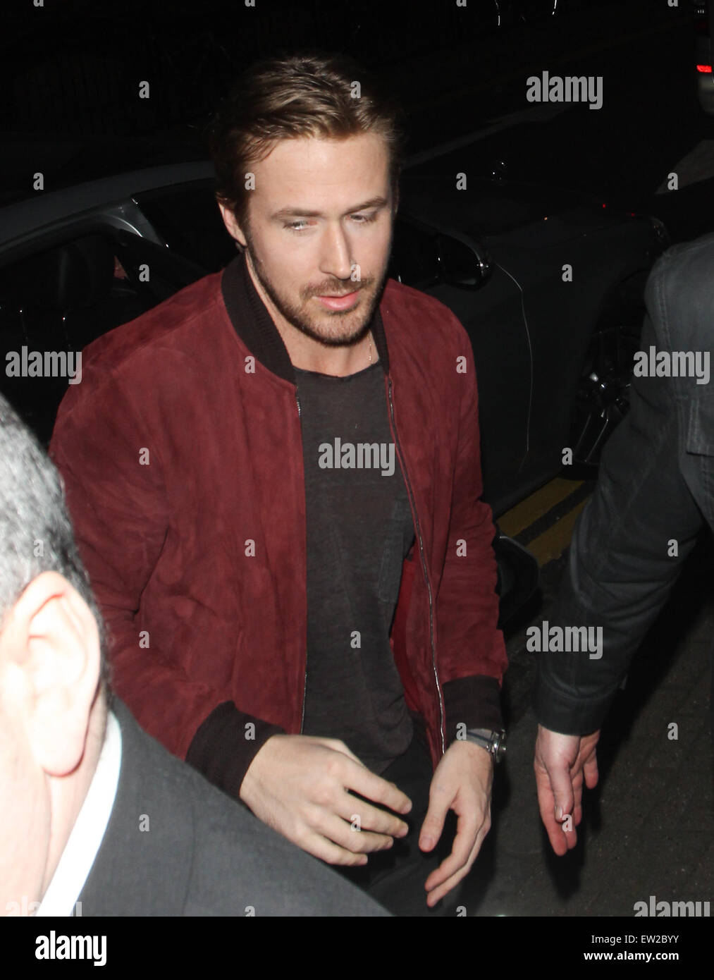 Ryan Gosling and Matt Smith at the Curzon cinema in Chelsea Featuring ...