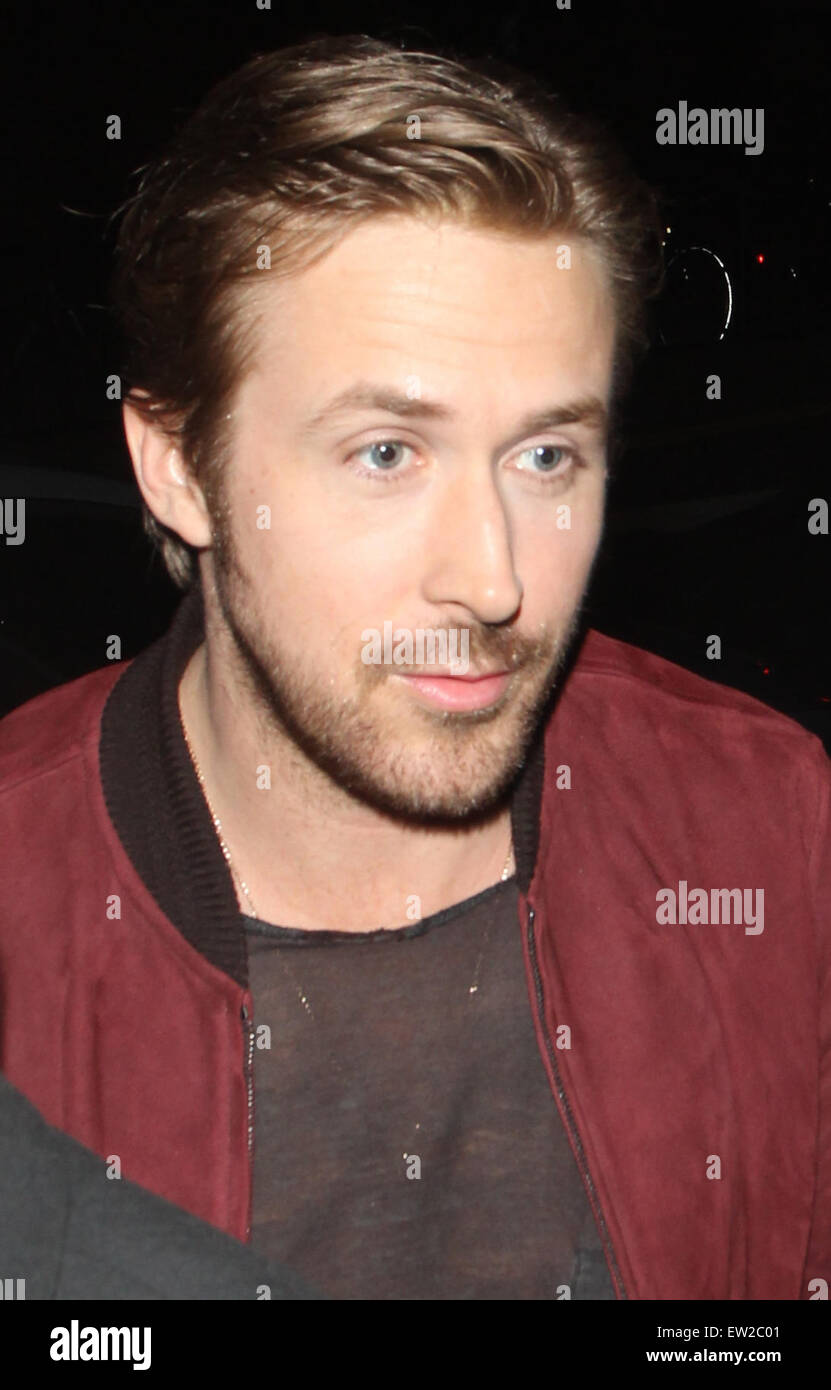 Ryan Gosling and Matt Smith at the Curzon cinema in Chelsea Featuring ...