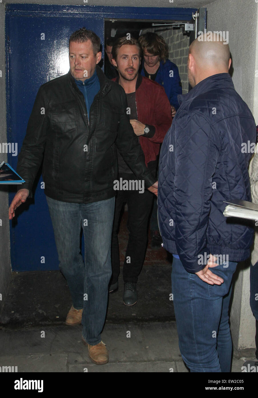 Ryan Gosling and Matt Smith at the Curzon cinema in Chelsea Featuring ...