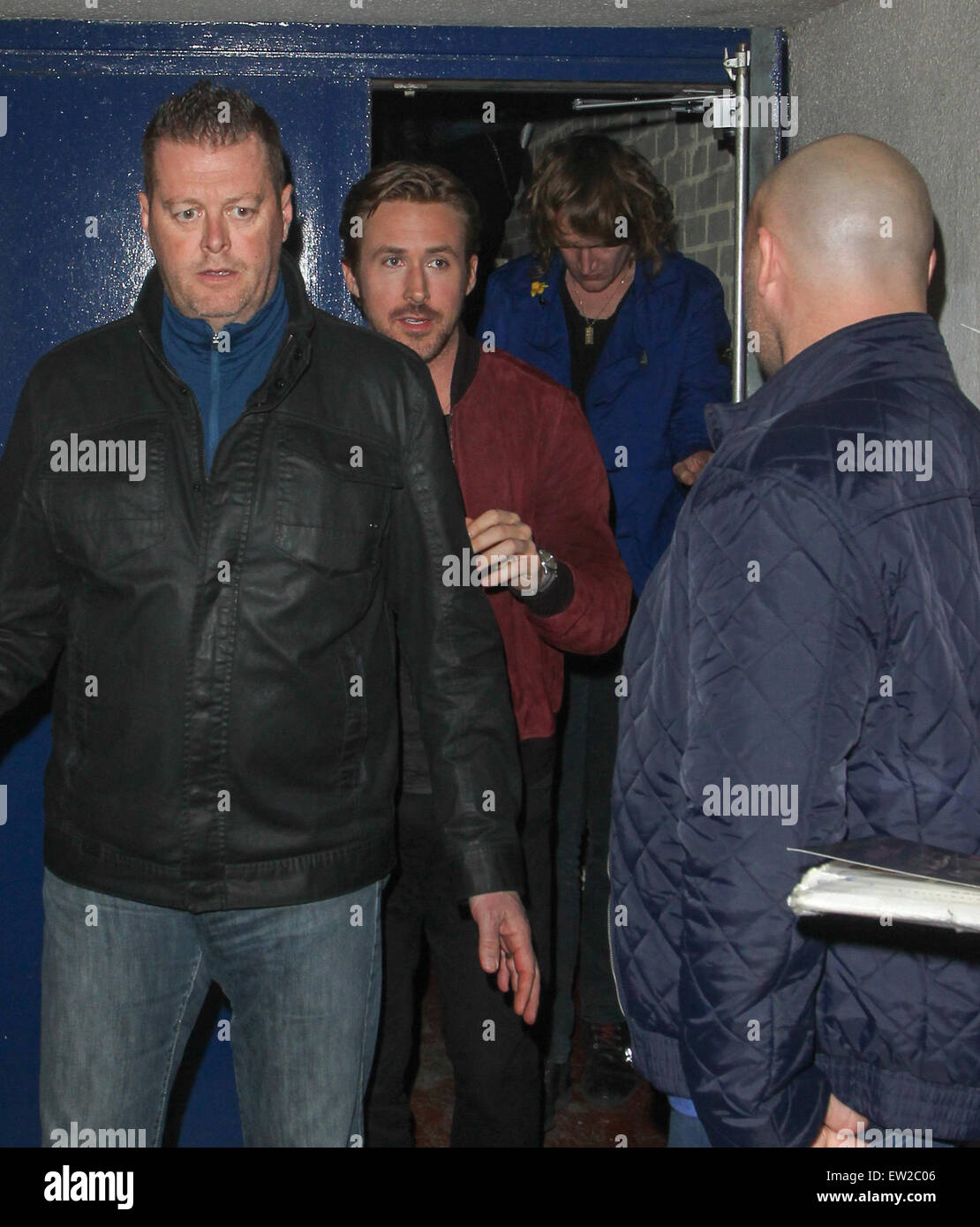 Ryan Gosling and Matt Smith at the Curzon cinema in Chelsea Featuring ...