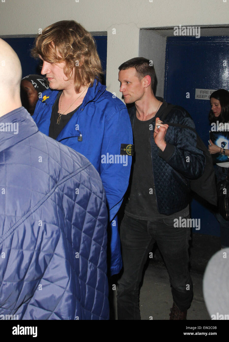 Ryan Gosling and Matt Smith at the Curzon cinema in Chelsea Featuring ...