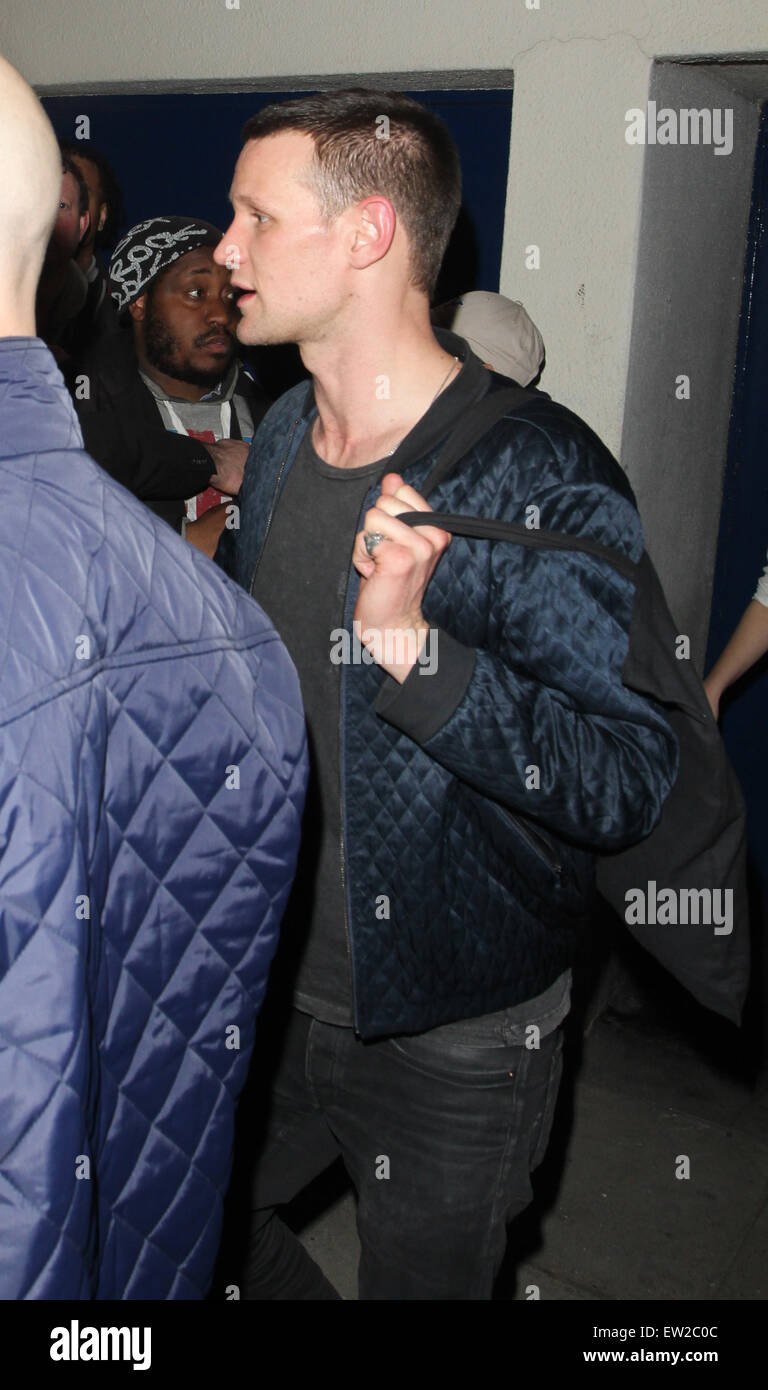 Ryan Gosling and Matt Smith at the Curzon cinema in Chelsea Featuring ...