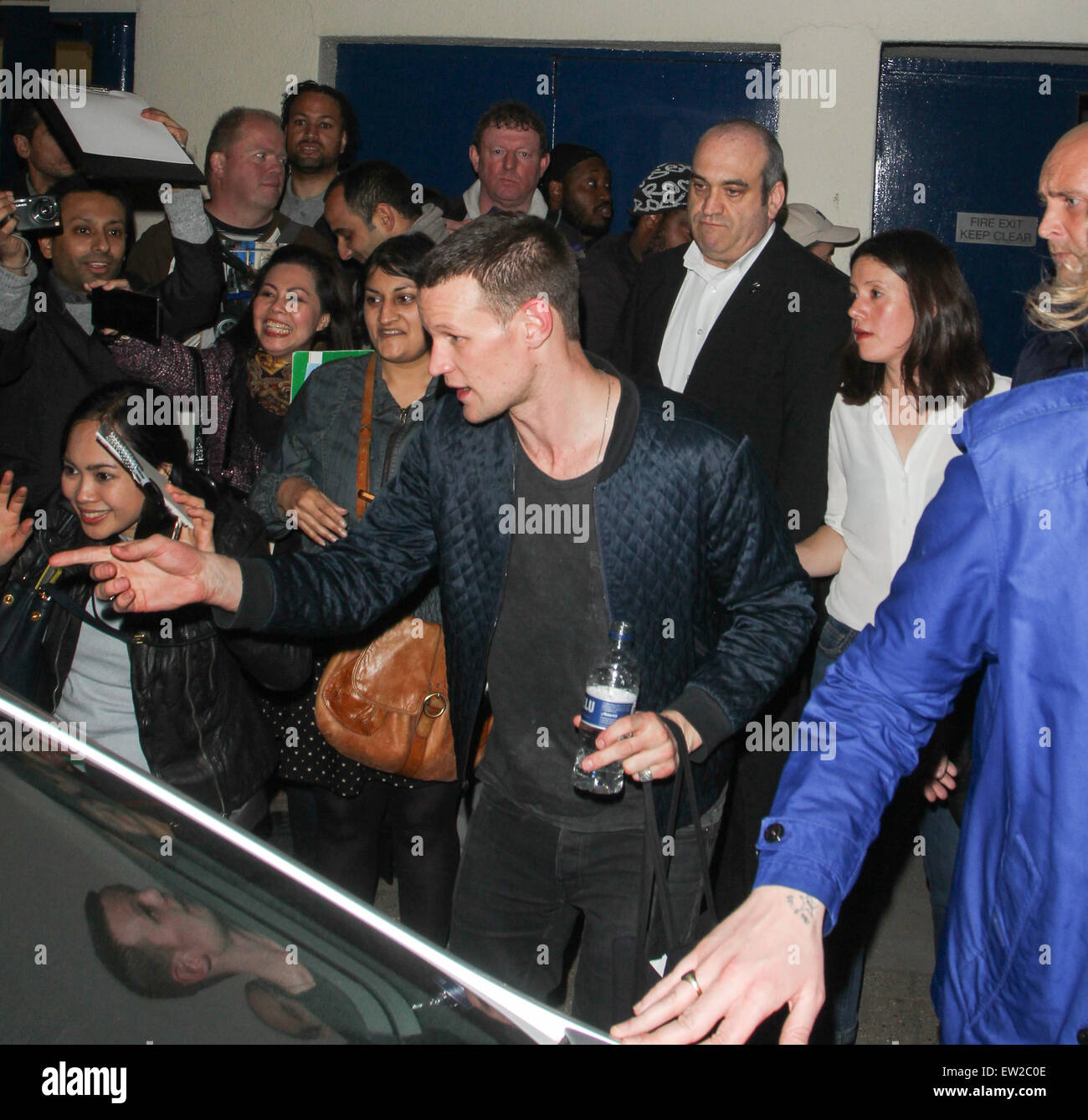 Ryan Gosling and Matt Smith at the Curzon cinema in Chelsea Featuring ...