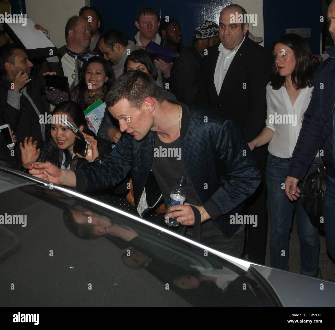Ryan Gosling and Matt Smith at the Curzon cinema in Chelsea Featuring ...