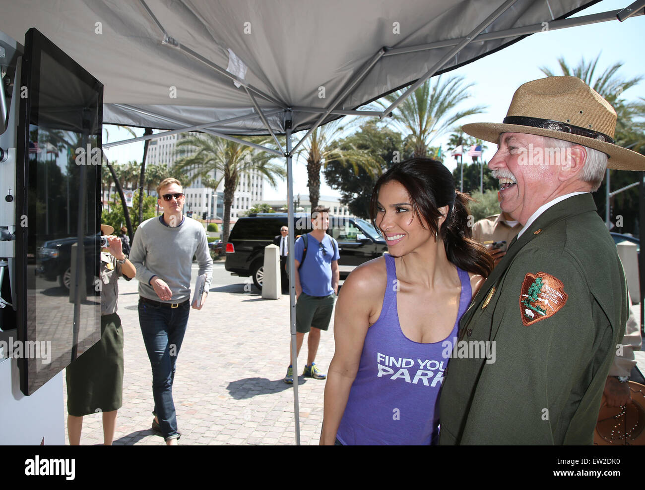 'Devious Maids' star Roselyn Sanchez attends a Find Your Park Virtual ...