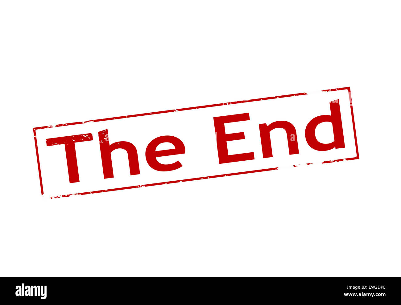 Stamp text end inside illustration hi-res stock photography and images ...