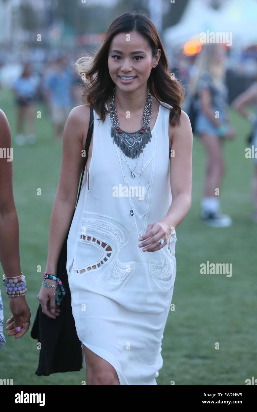 Jamie Chung at Coachella 2015 - Week 1 - Day 1 Featuring: Jamie Chung ...