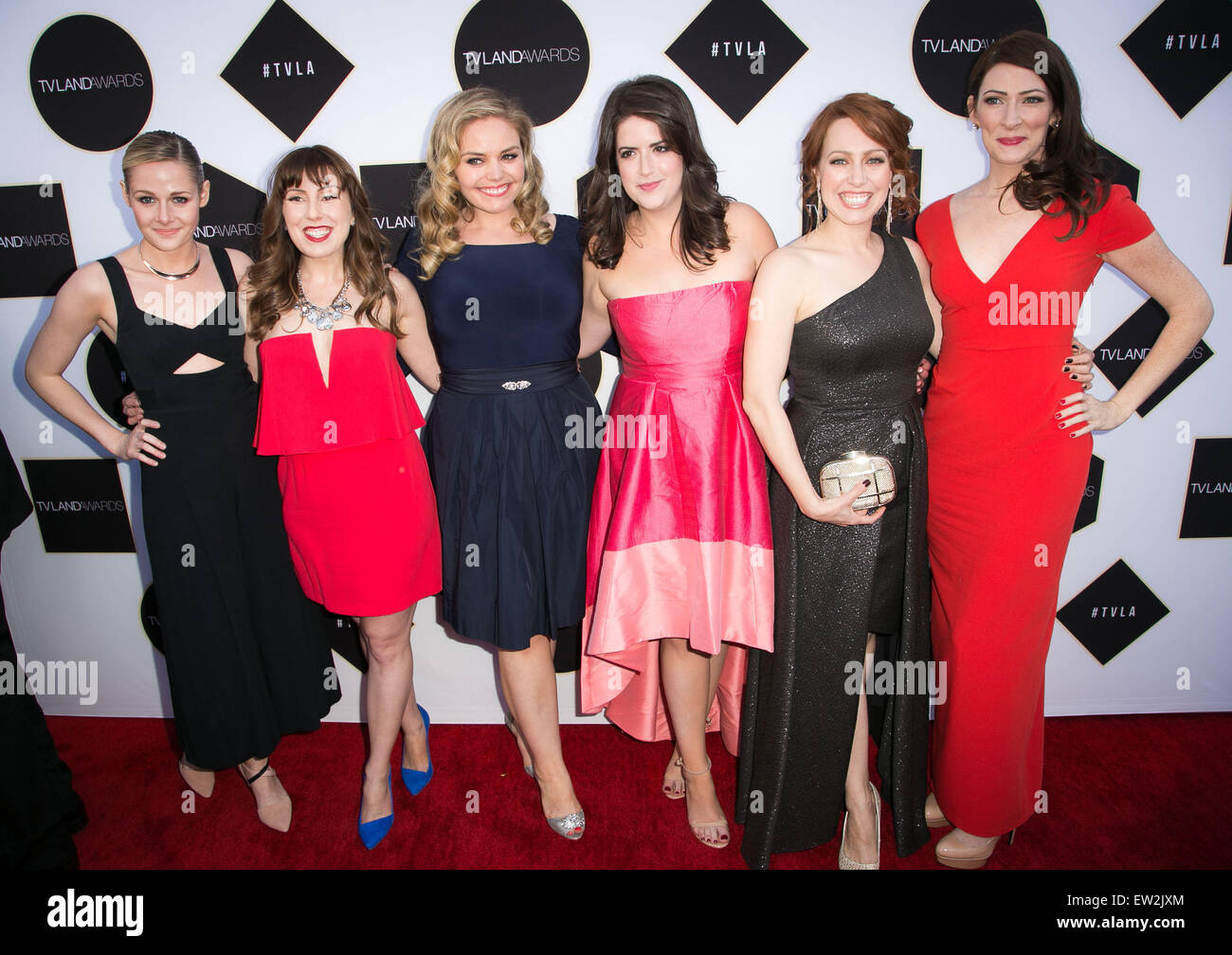 Celebrities attend 2015 TV LAND Awards at The Saban Theatre. Featuring ...