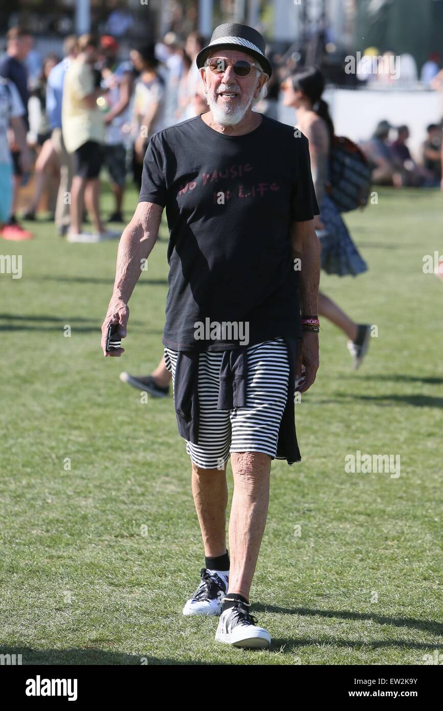 Lou Adler seen attending Day two of week one Featuring: Lou Adler Where ...