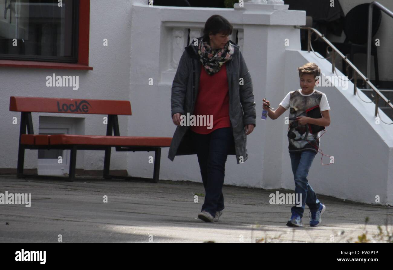 Sylvie Meis Parents Unidentified Male High Resolution Stock Photography ...