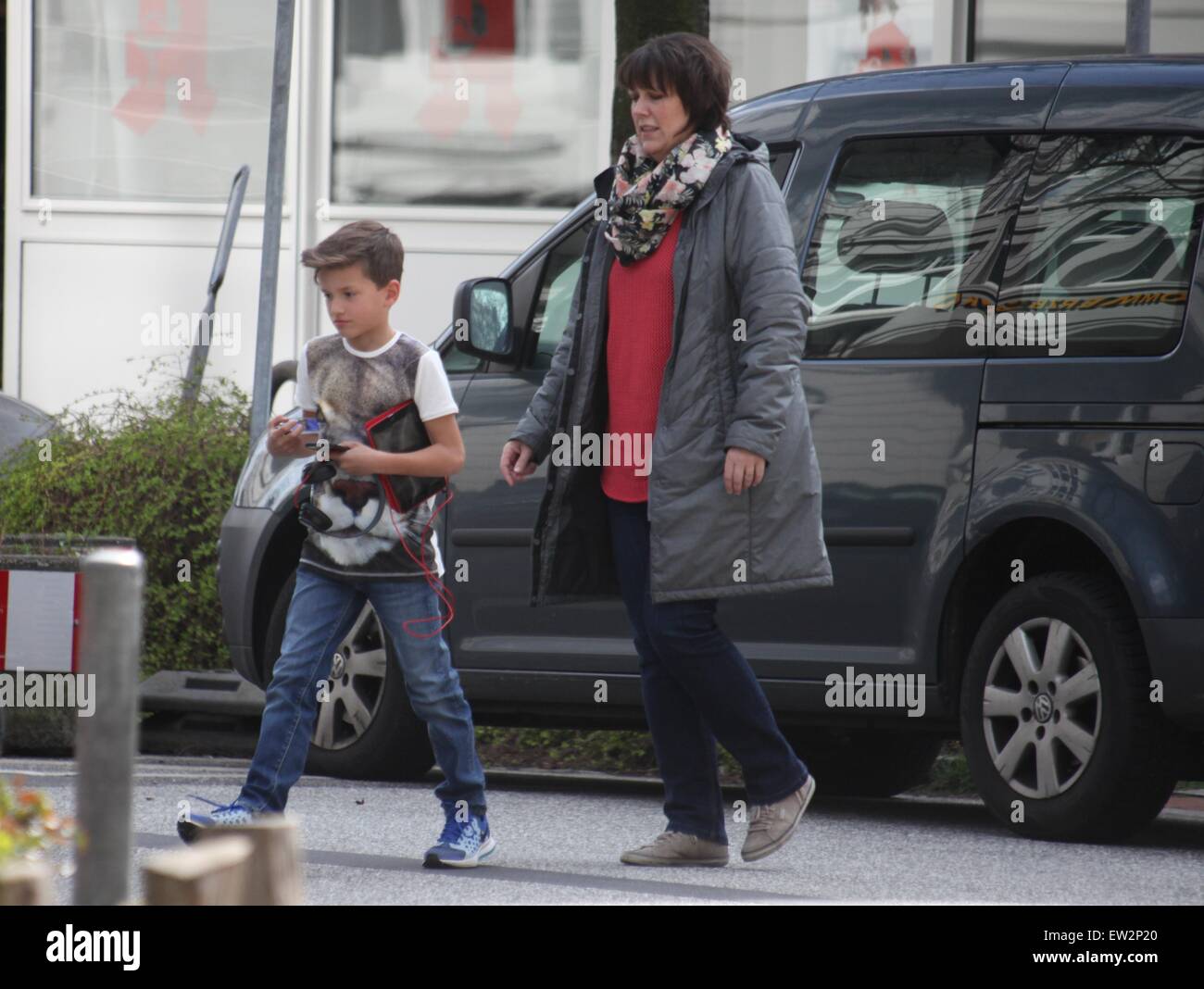 Sylvie Meis Parents Unidentified Male High Resolution Stock Photography ...