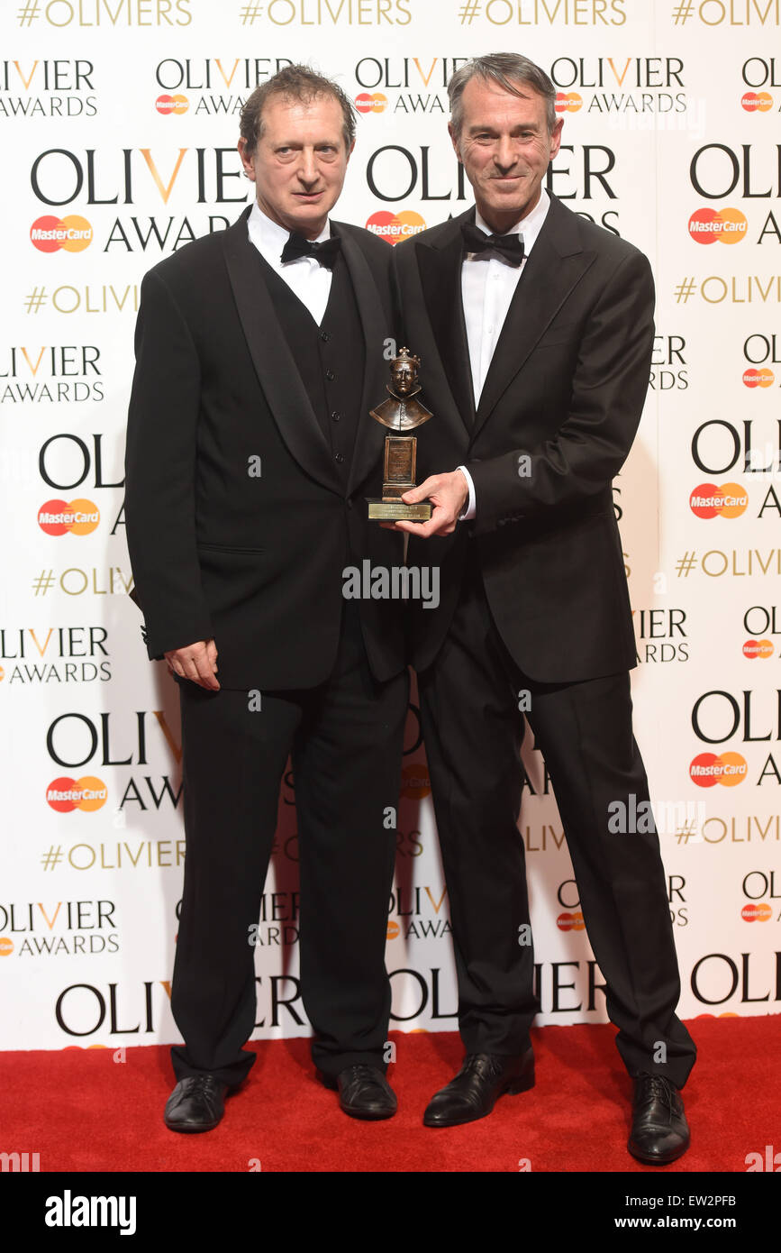The Olivier Awards held at the Royal Opera House - Winners. Featuring ...