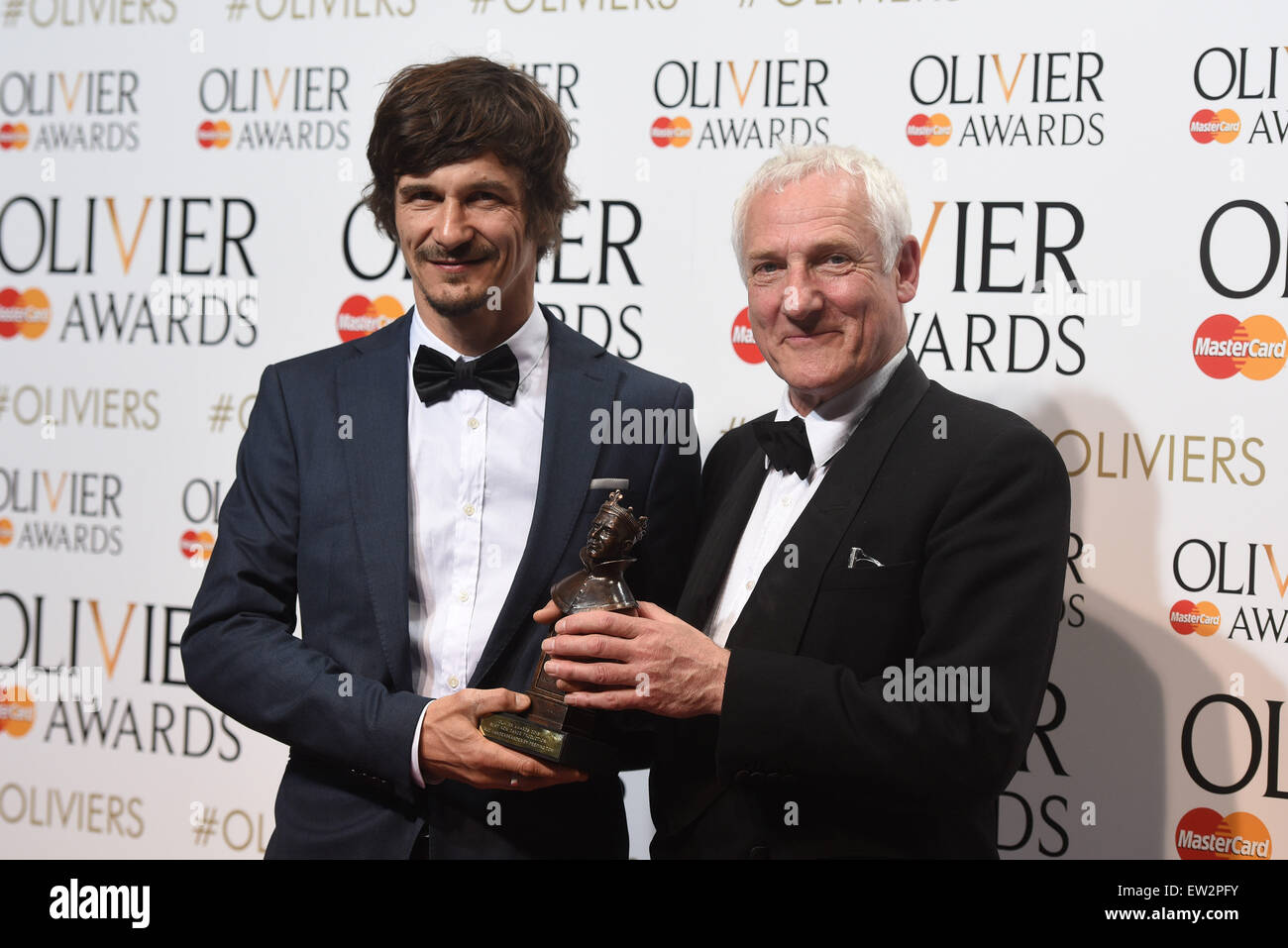 The Olivier Awards held at the Royal Opera House - Winners. Featuring ...