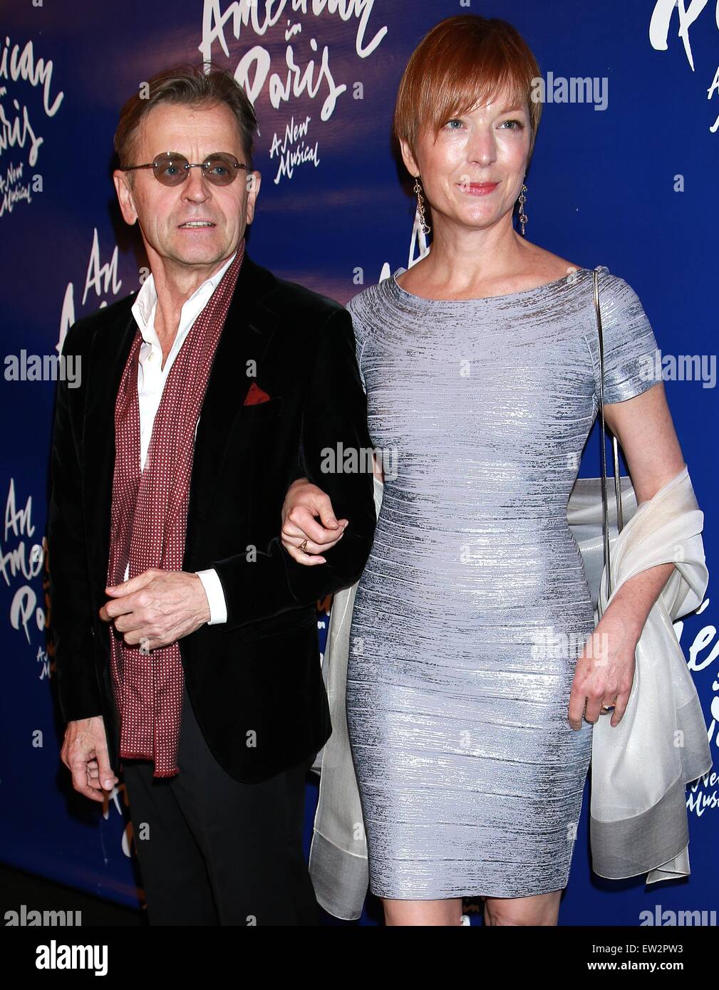 Opening night for An American in Paris at the Palace Theatre - Arrivals ...