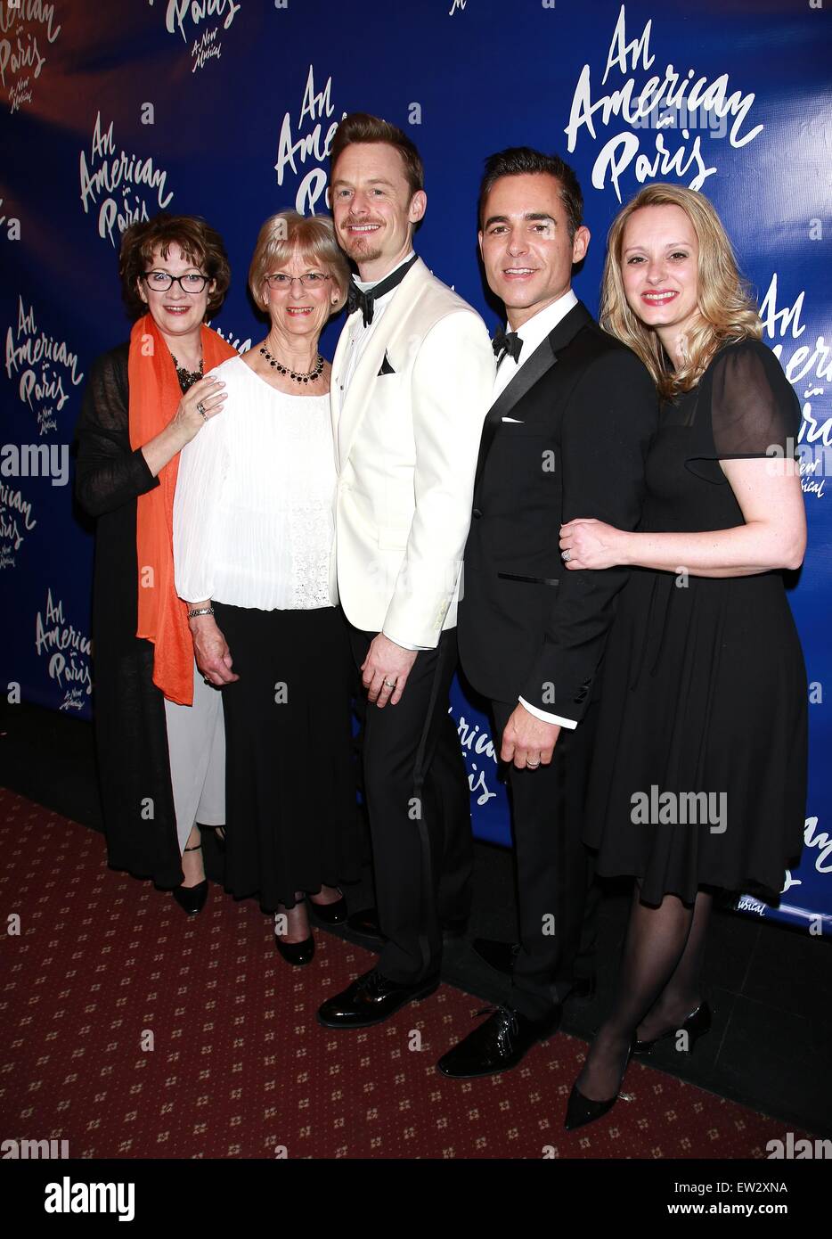 Opening night for An American in Paris at the Palace Theatre - Arrivals ...