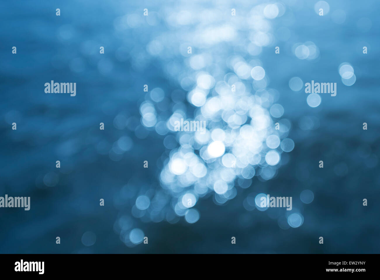 Reflections on blue water hi-res stock photography and images - Alamy