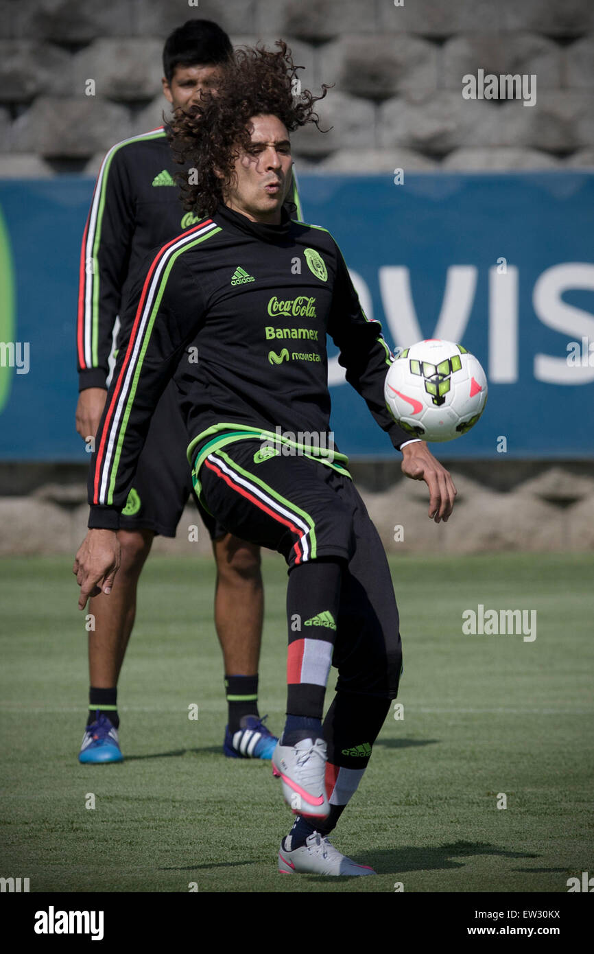 Mexico City, Mexico. 16th June, 2015. Goalkeeper Guillermo Ochoa of ...