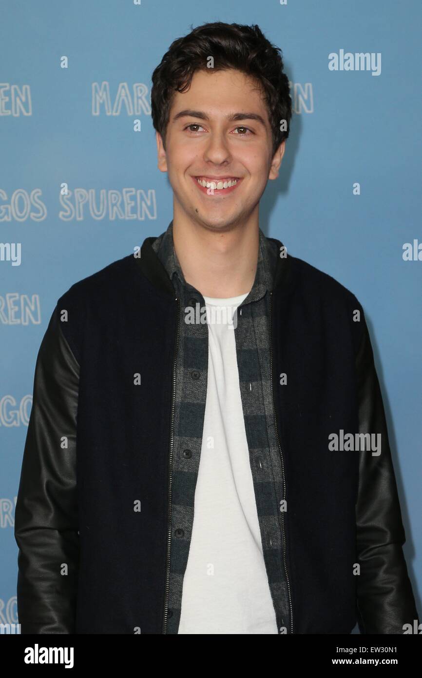 June 16, 2015.- American actor Nathaniel Marvin 'Nat' Wolff attends to ...