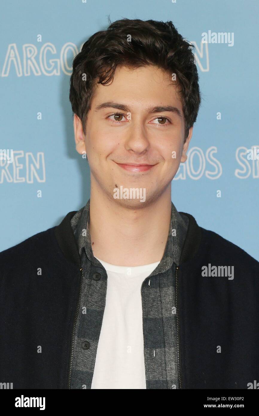 June 16, 2015.- American actor Nathaniel Marvin 'Nat' Wolff attends to ...