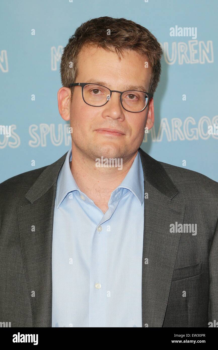 June 16, 2015.- American author John Green attends to the photocall for ...