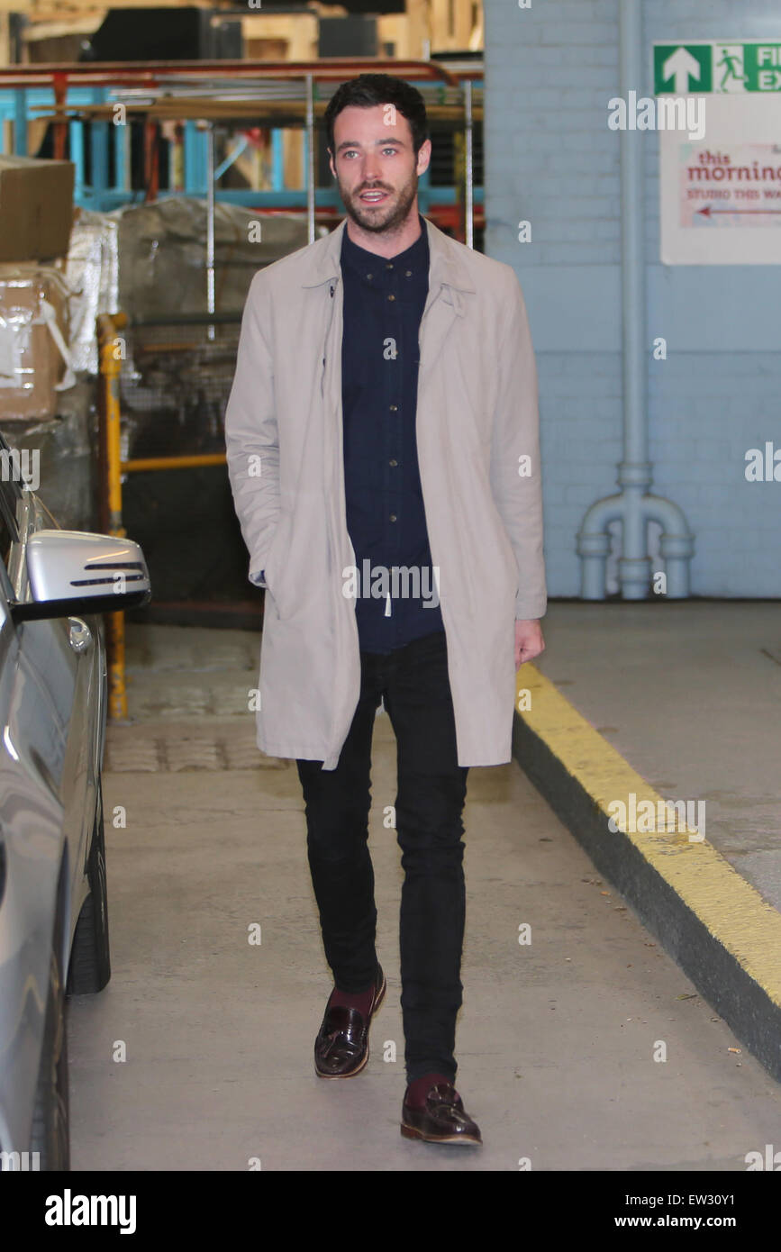 Sean Ward outside ITV Studios today Featuring: Sean Ward Where: London ...