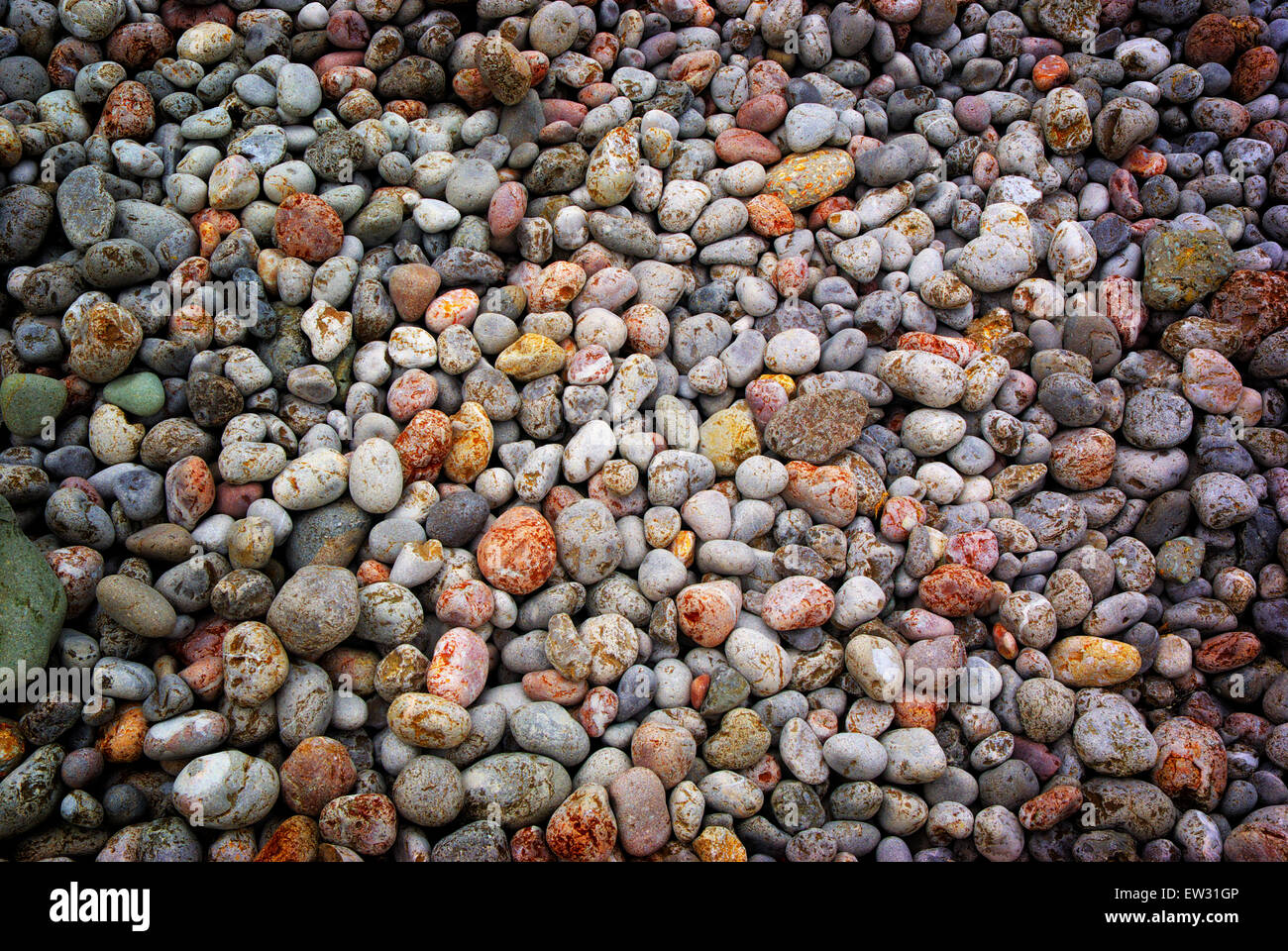 Texture from round rocks. Element of design Stock Photo - Alamy