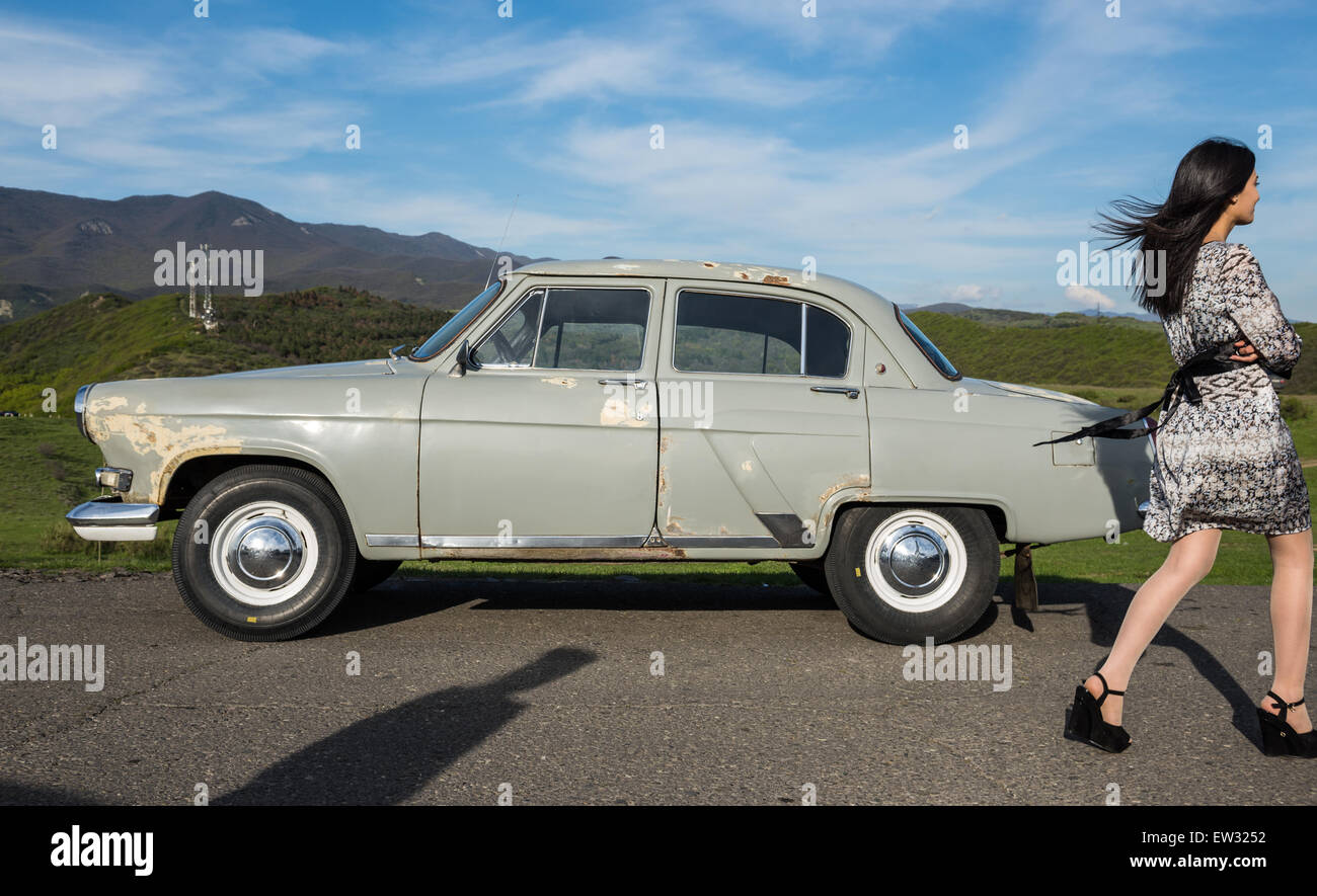 Volga car hi-res stock photography and images - Alamy