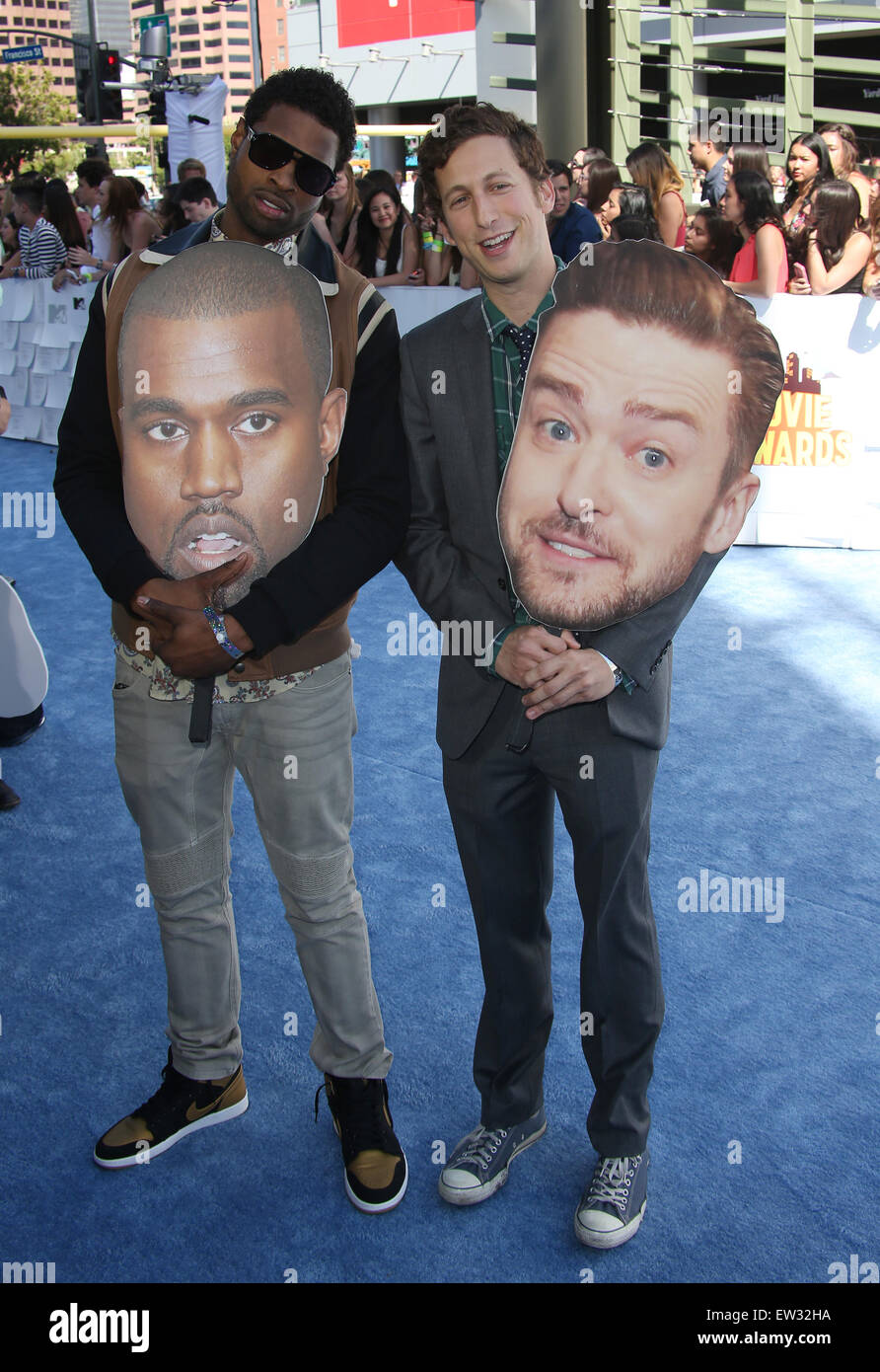 The 2015 MTV Movie Awards - Arrivals Featuring: Derek Gaines, David ...