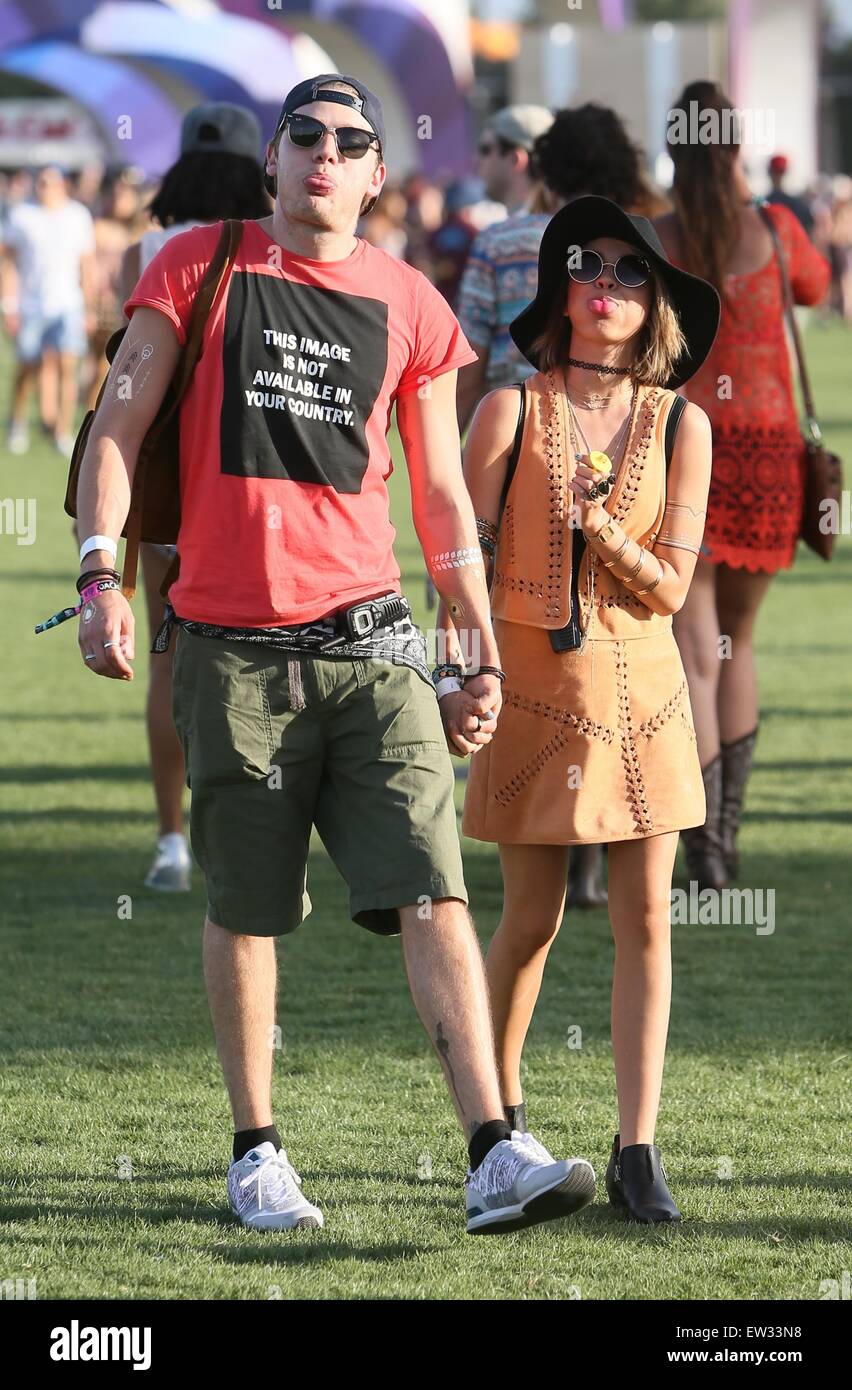 Coachella 2015 - Week 1 - Day 3 Featuring: Sarah Hyland, Dominic ...