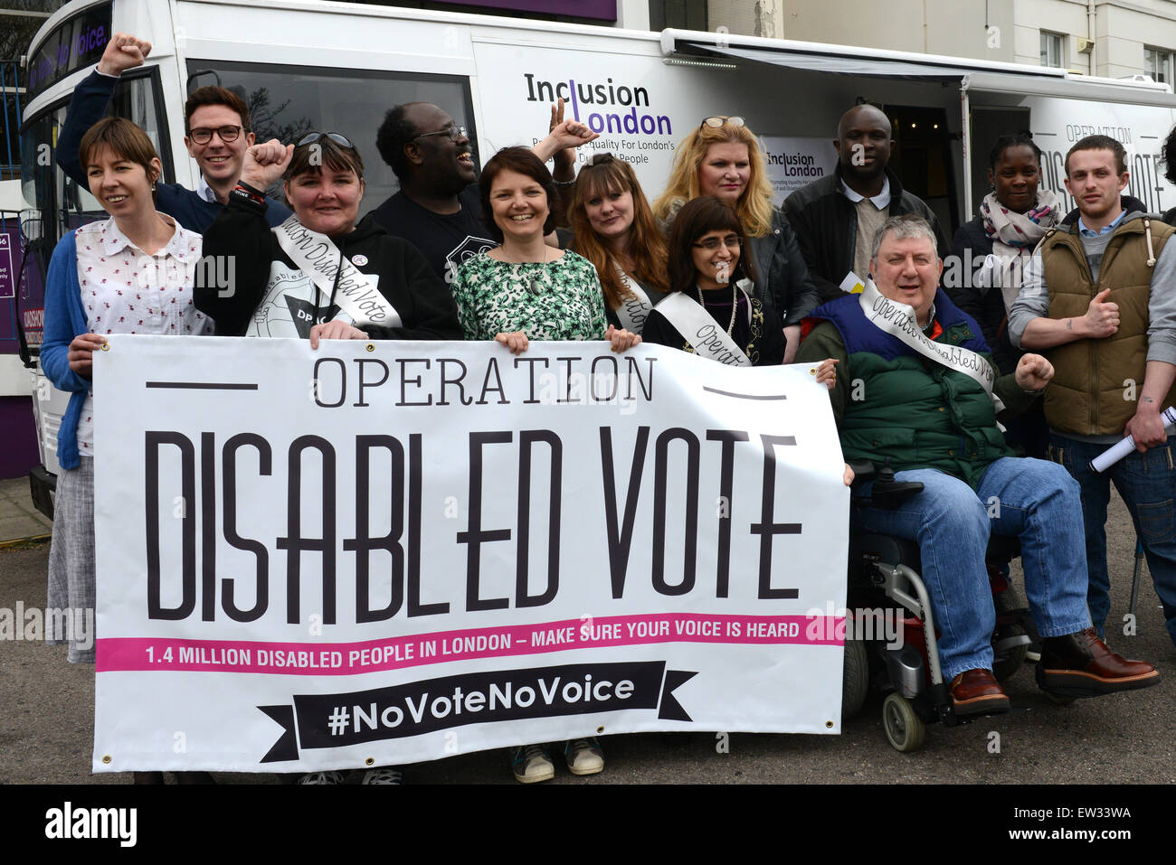 Charity Inclusion London is taking its Election bus out on the road to ...