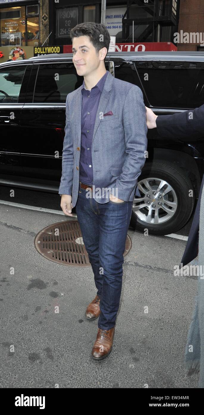 David Henrie at the 'Today' show Featuring: David Henrie Where ...