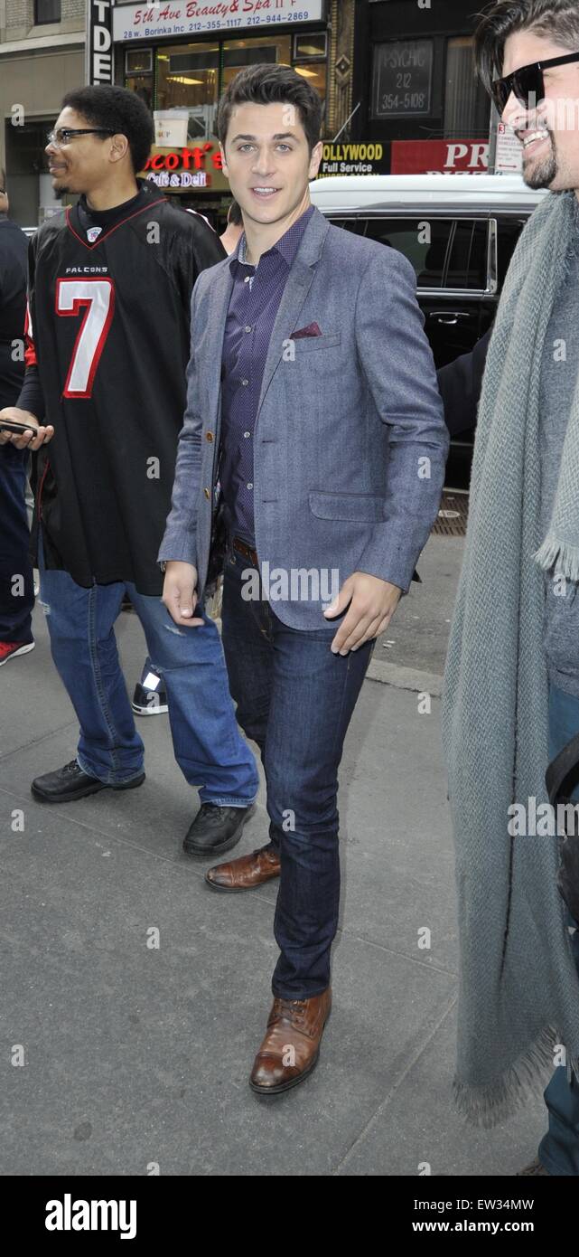 David Henrie at the 'Today' show Featuring: David Henrie Where ...