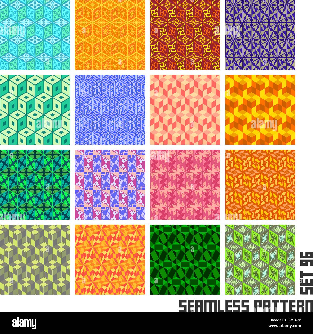 Seamless pattern. Abstract background. Great collection Stock Vector ...