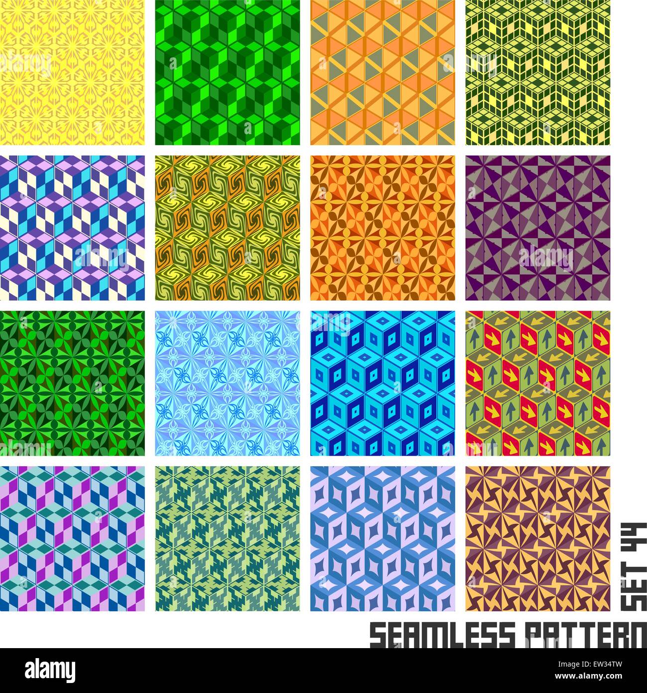 Seamless pattern. Abstract background. Great collection Stock Vector ...