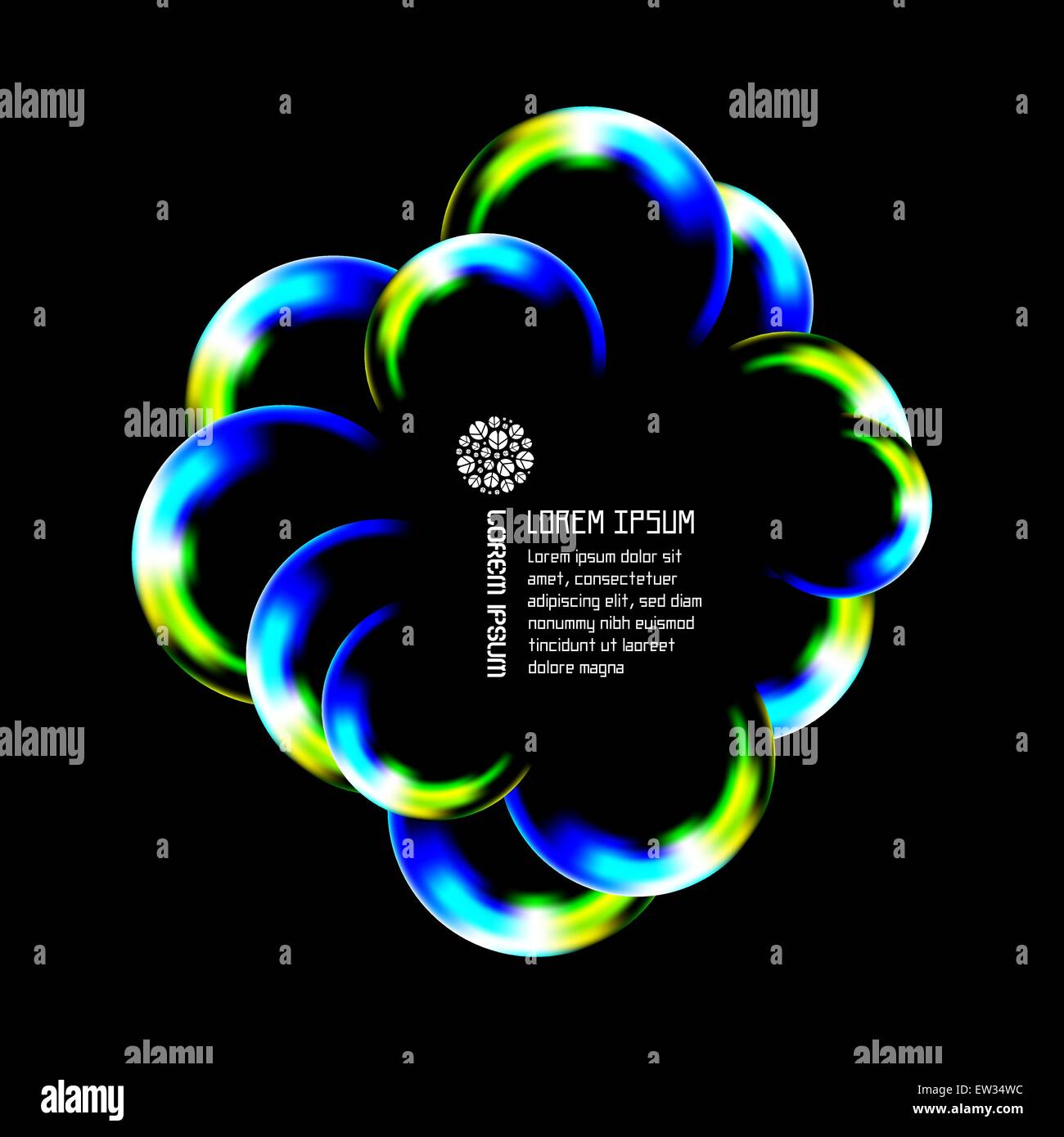 Cloud abstract illustration. Usable for different business design Stock ...