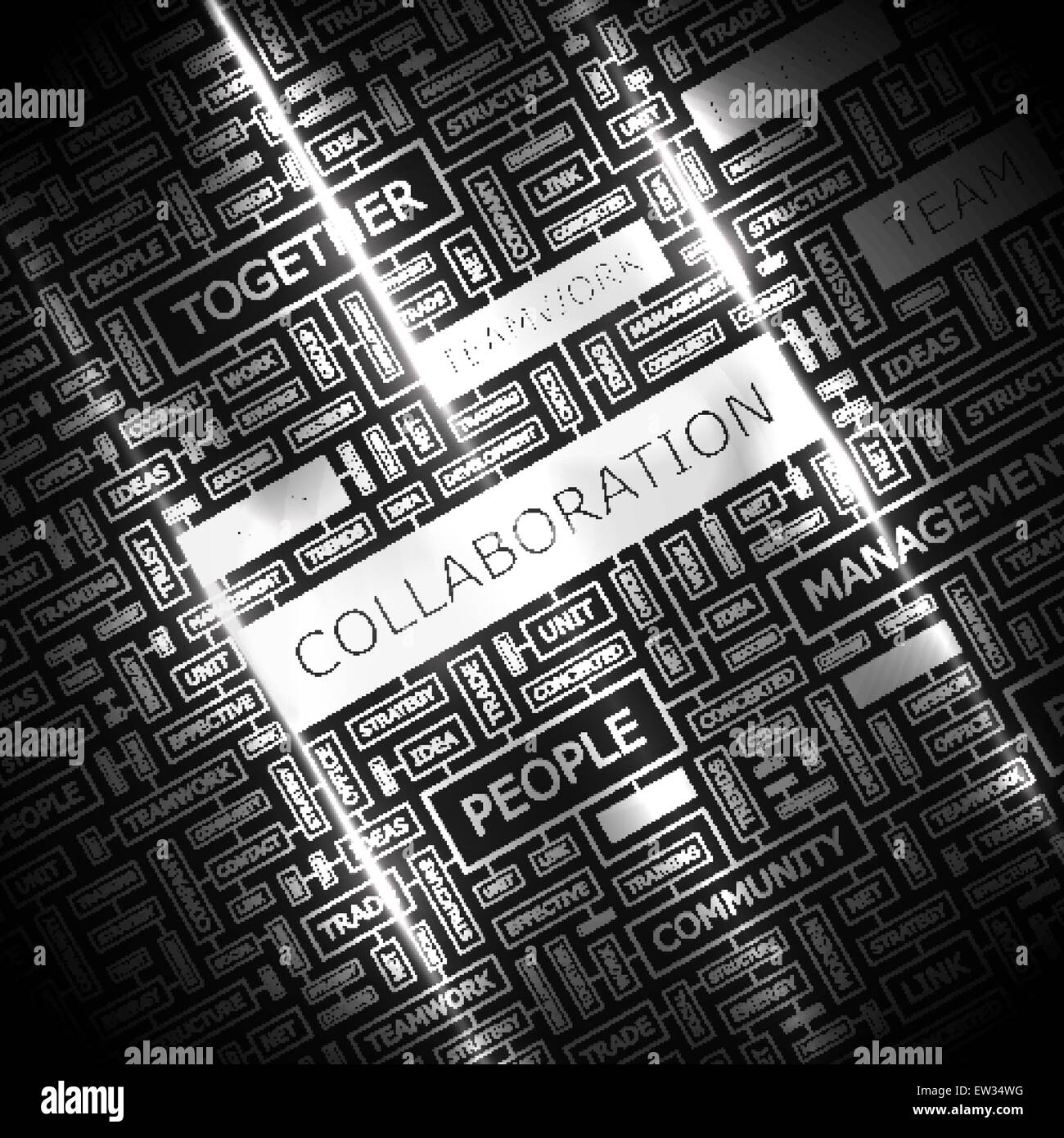 Collaboration Black and White Stock Photos & Images - Alamy