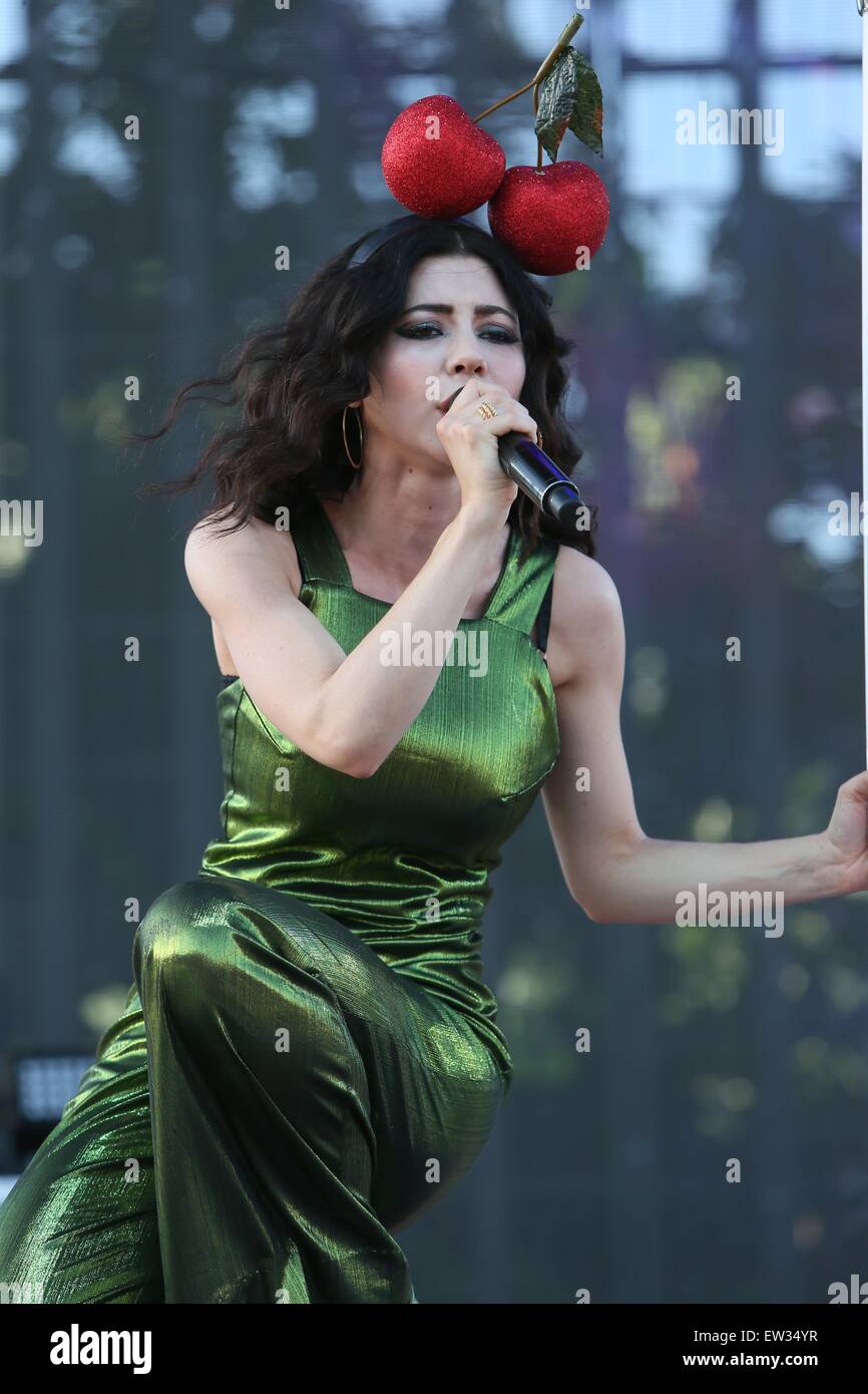 Coachella 2015 - Week 1 - Day 3 - Performances Featuring: Marina and ...