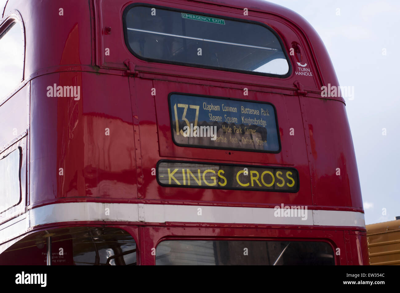 Vintage British buses Stock Photo - Alamy
