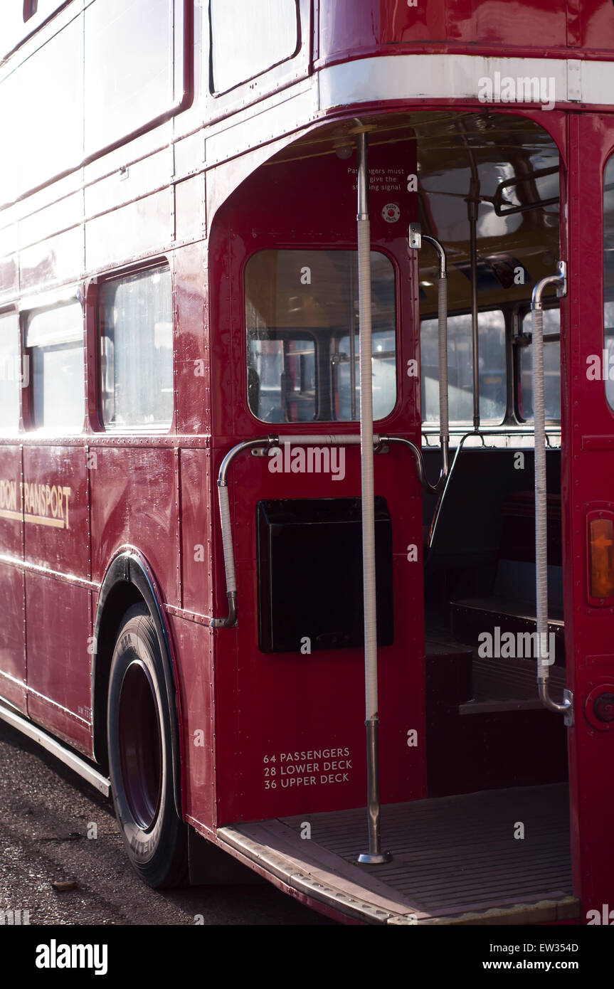 Vintage British buses Stock Photo - Alamy