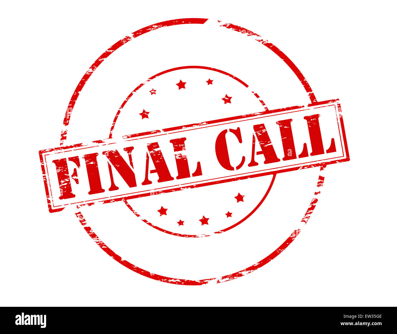 Rubber stamp with text final call inside, illustration Stock Photo - Alamy