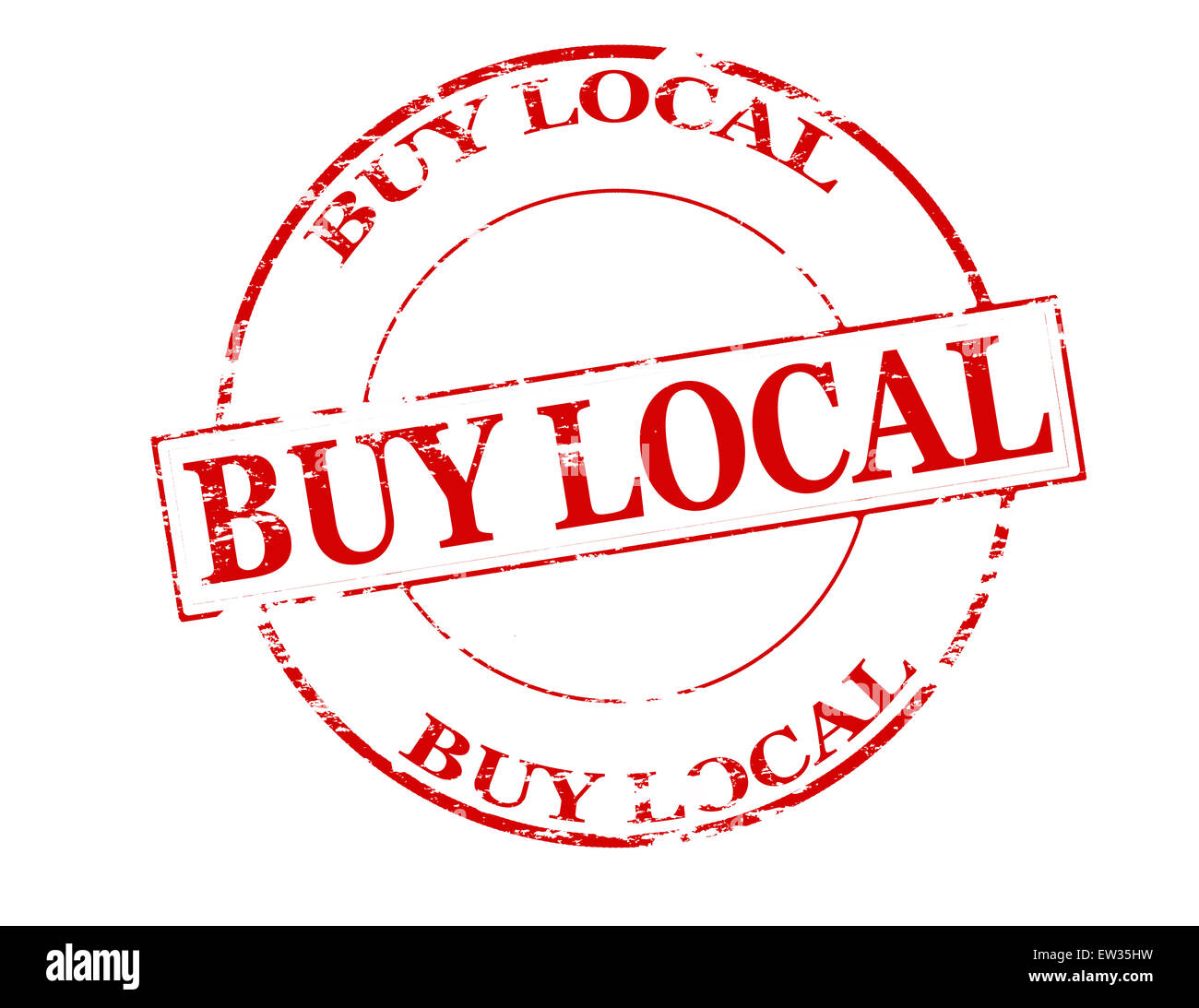 Buy local sign hi-res stock photography and images - Alamy
