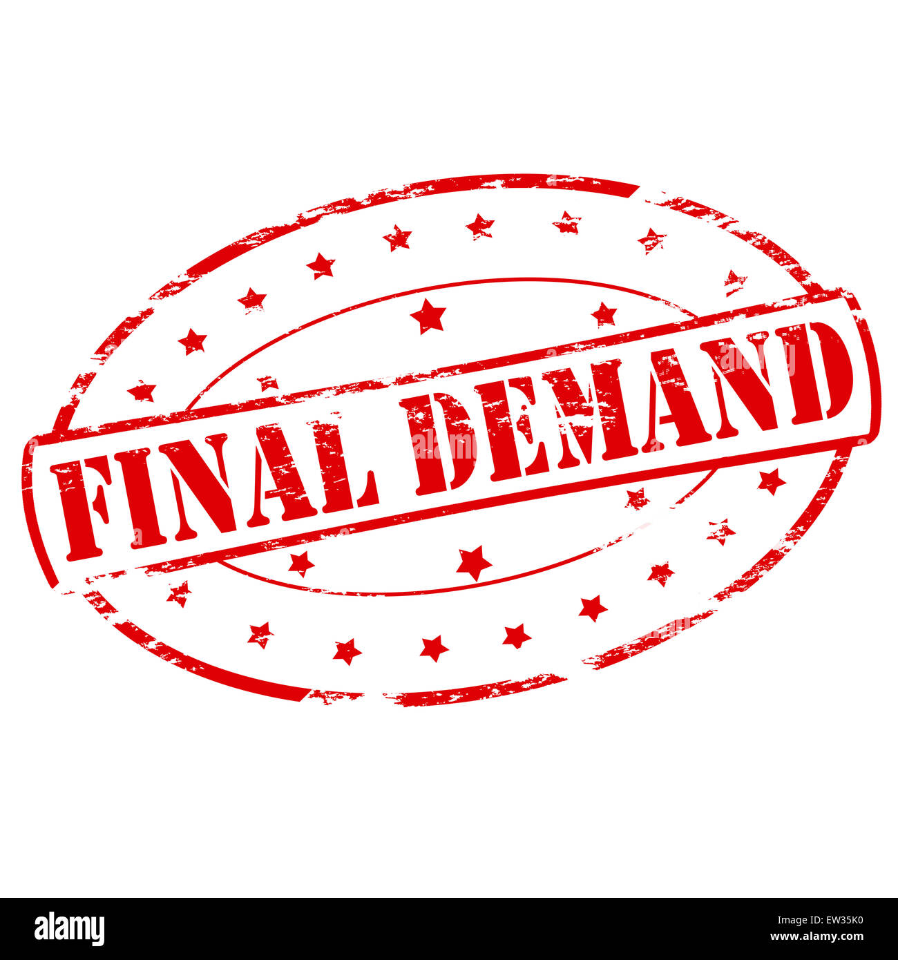 Rubber stamp with text final demand inside, illustration Stock Photo ...