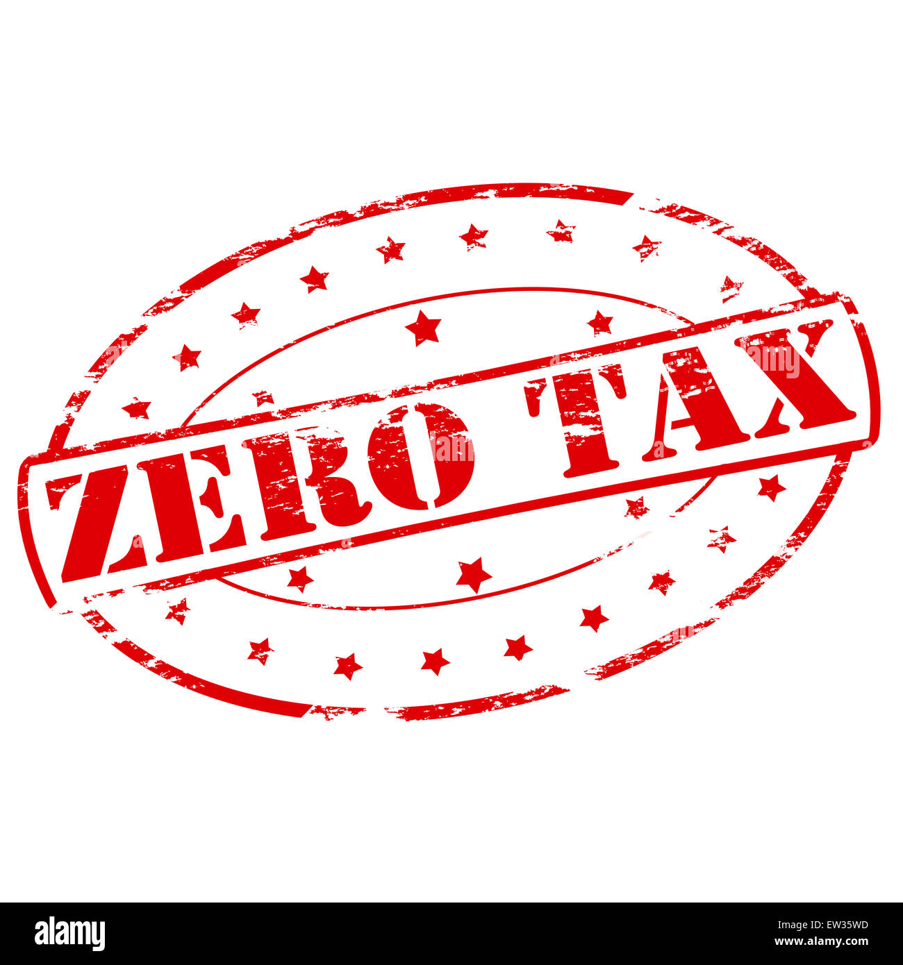 Rubber stamp with text zero tax inside, illustration Stock Photo - Alamy